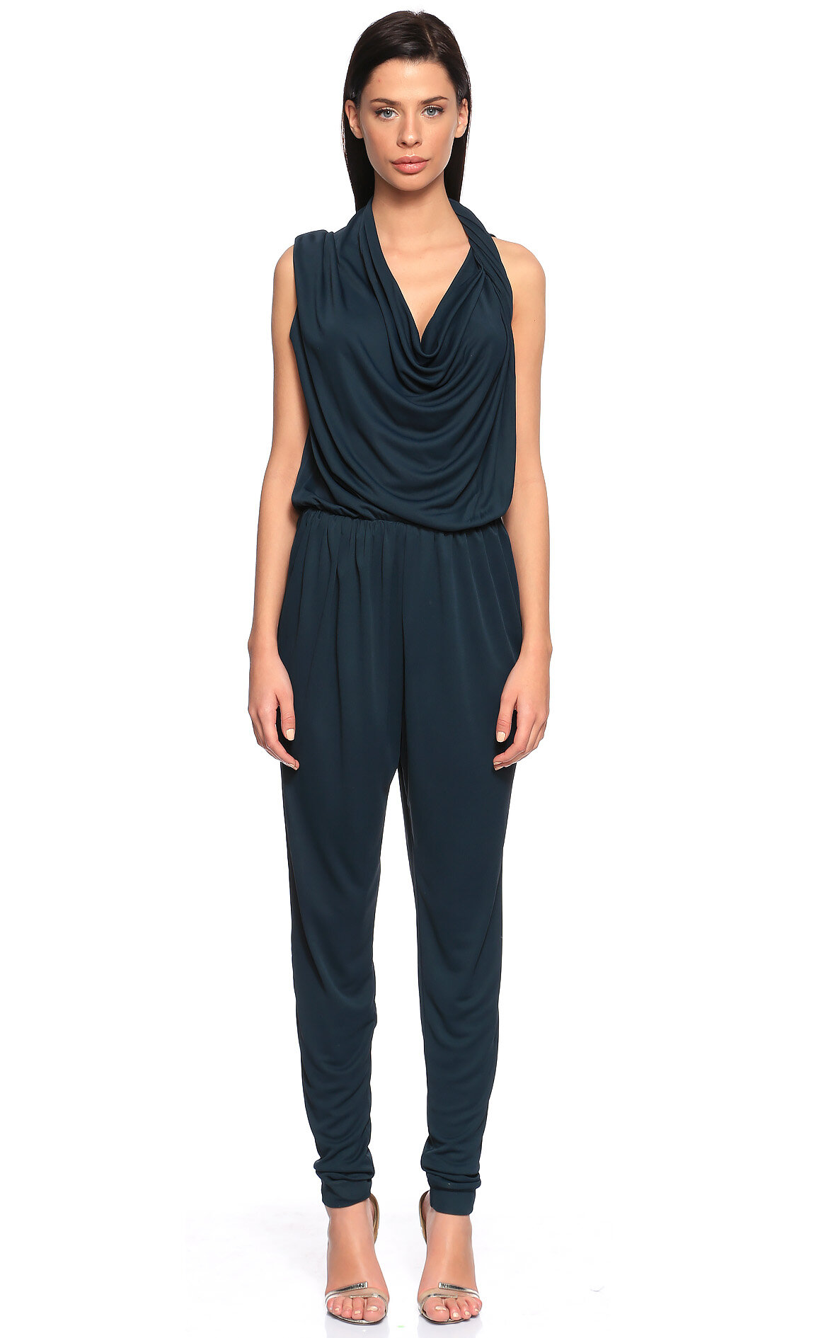 Lanvin-Lanvin Lacivert Elbise