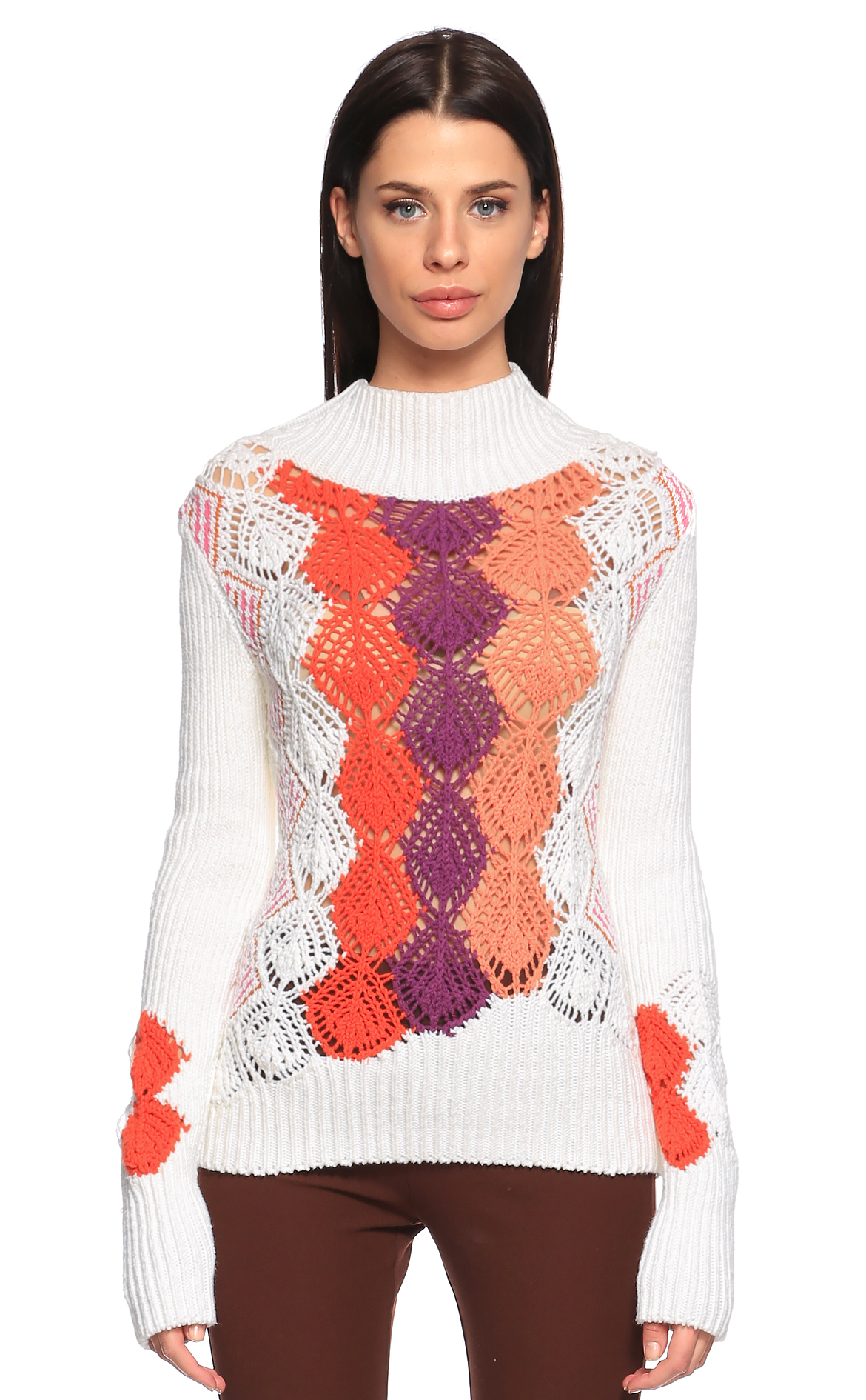 Peter Pilotto-Peter Pilotto Beyaz Triko