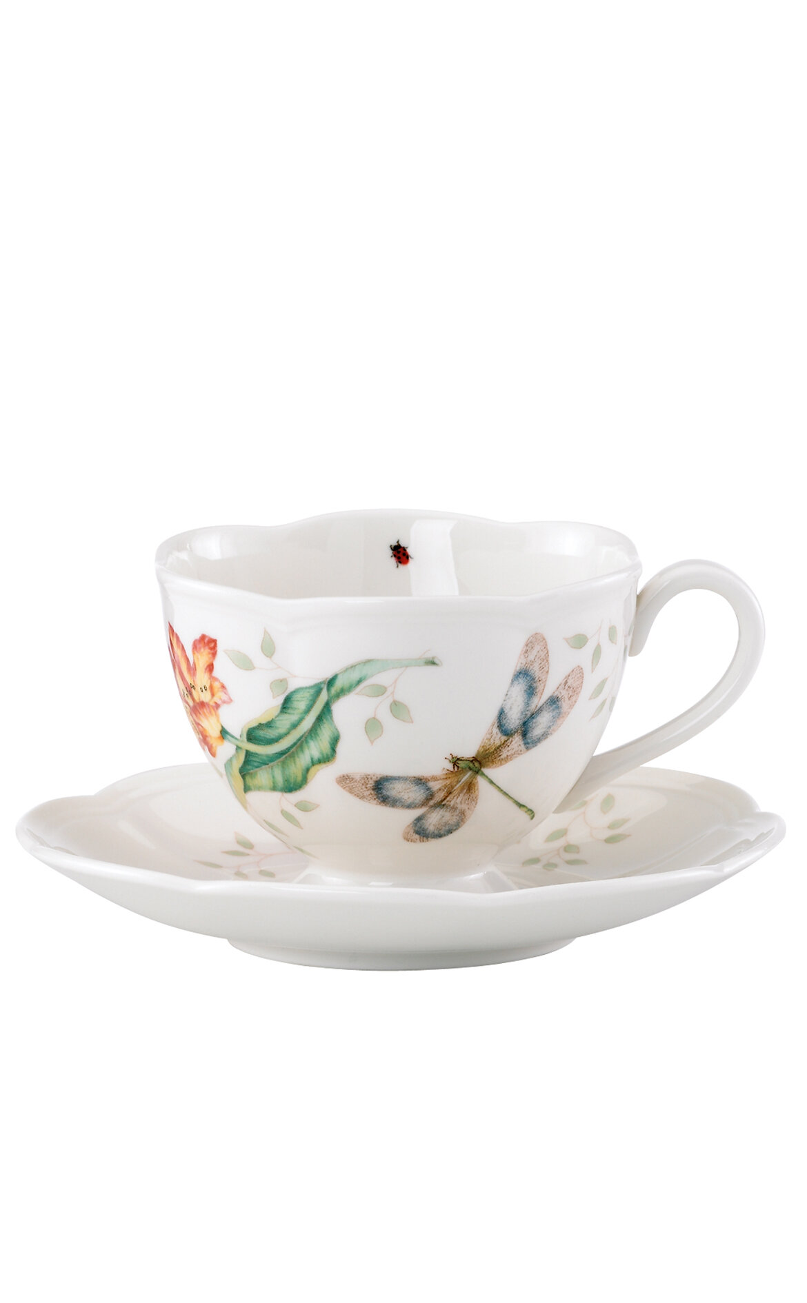 Lenox-Lenox Butterfly Kahve/Çay Fincan ve Tabağı