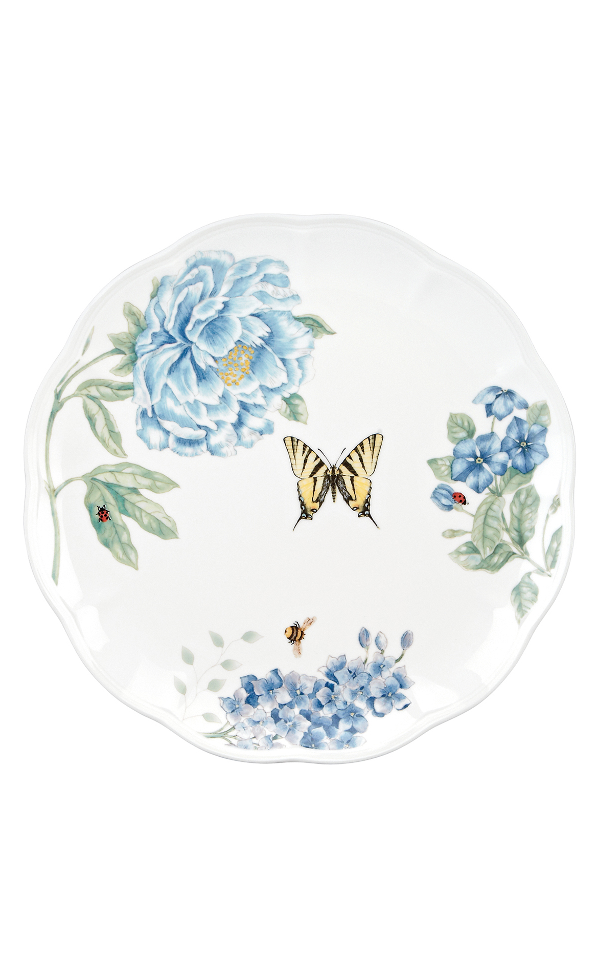 Lenox-Lenox Blue ButterflyDüz Tabak 27 cm