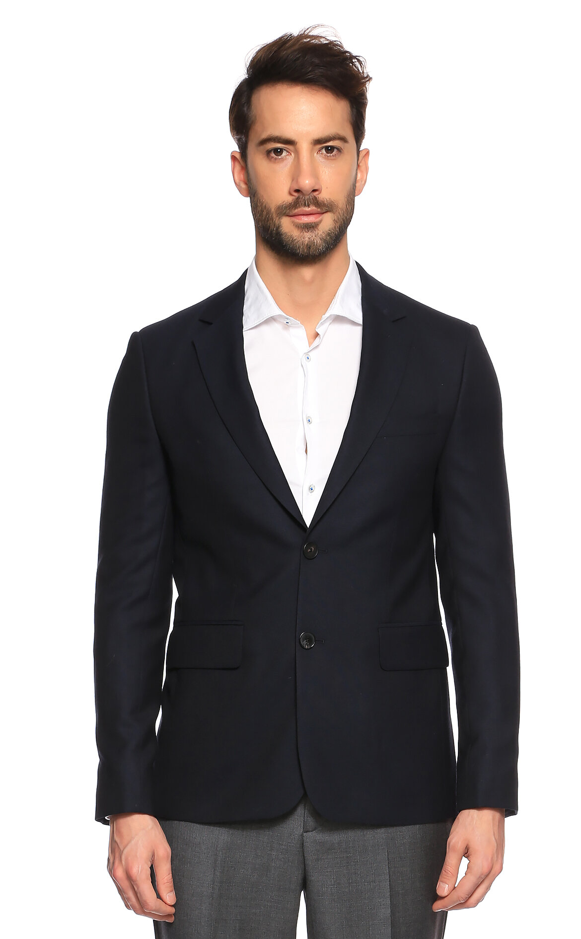 Sandro-Sandro Lacivert Ceket