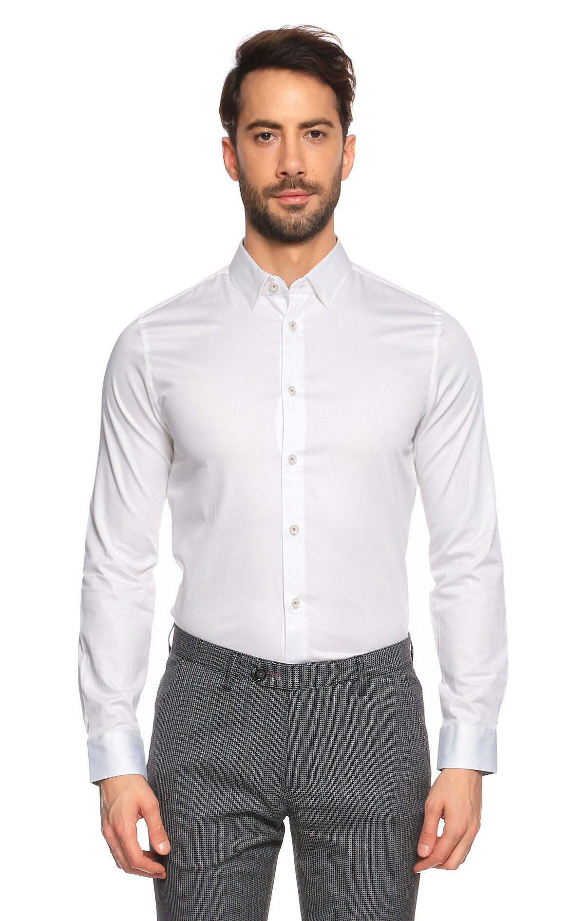 Ted Baker-Ted Baker Beyaz Gömlek