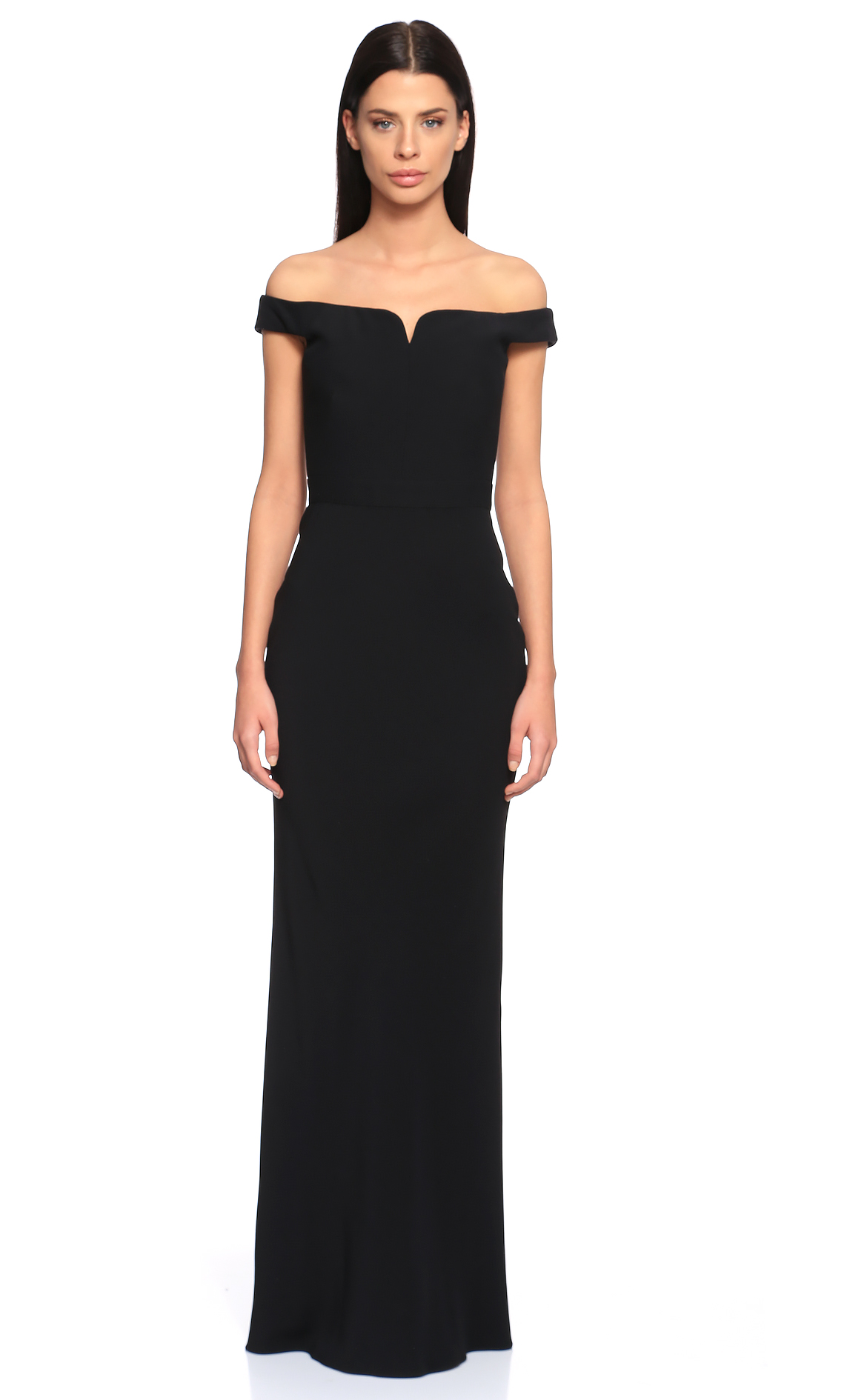 Alexander McQueen-Alexander McQueen Siyah Gece Elbisesi