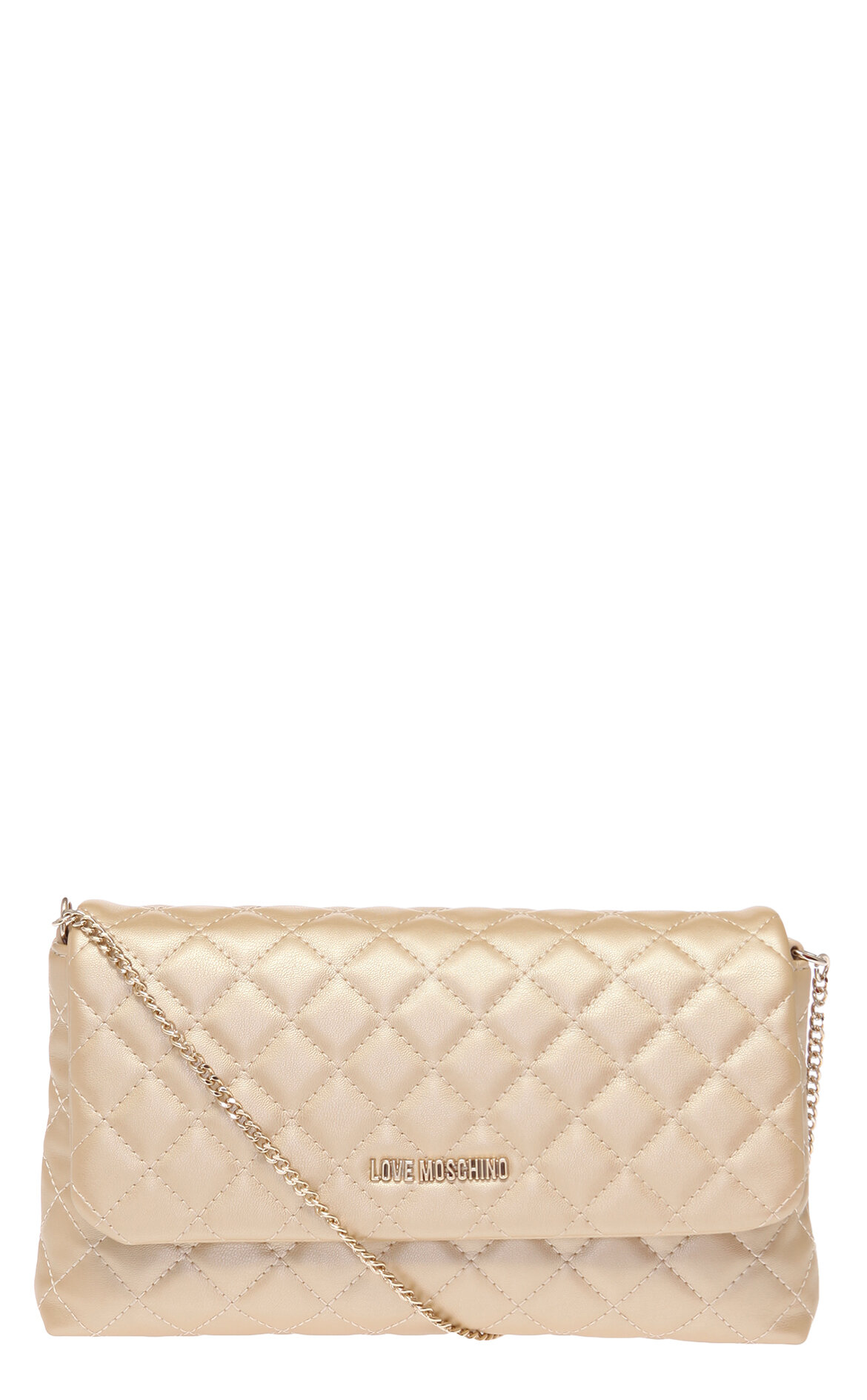 Love Moschino-Love Moschino Altın Rengi Clutch