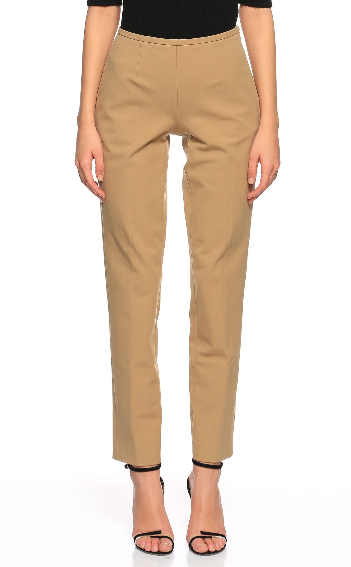 Michael Kors Collection-Michael Kors Collection Camel Pantolon