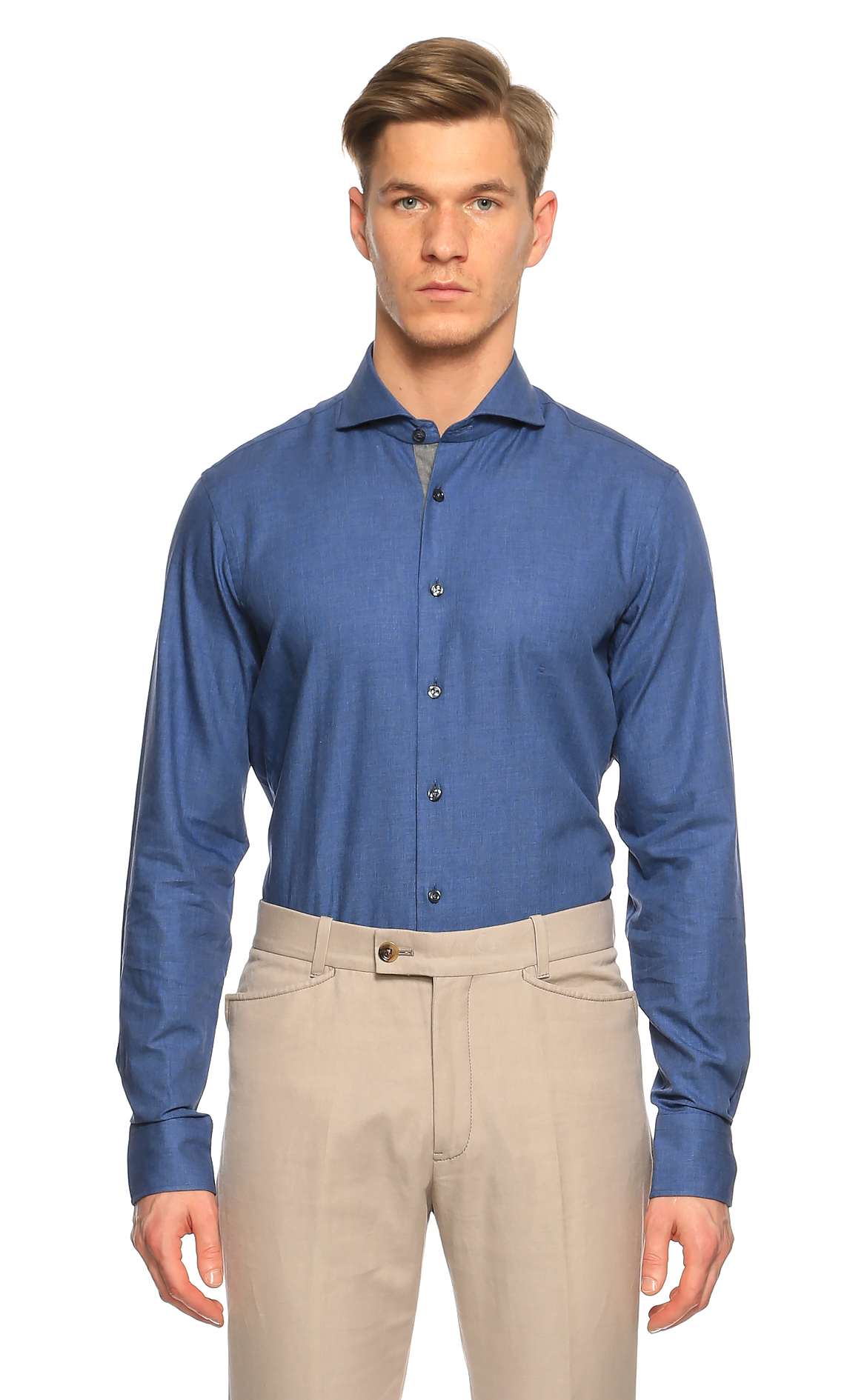 Van Laack-Van Laack Mavi Gömlek