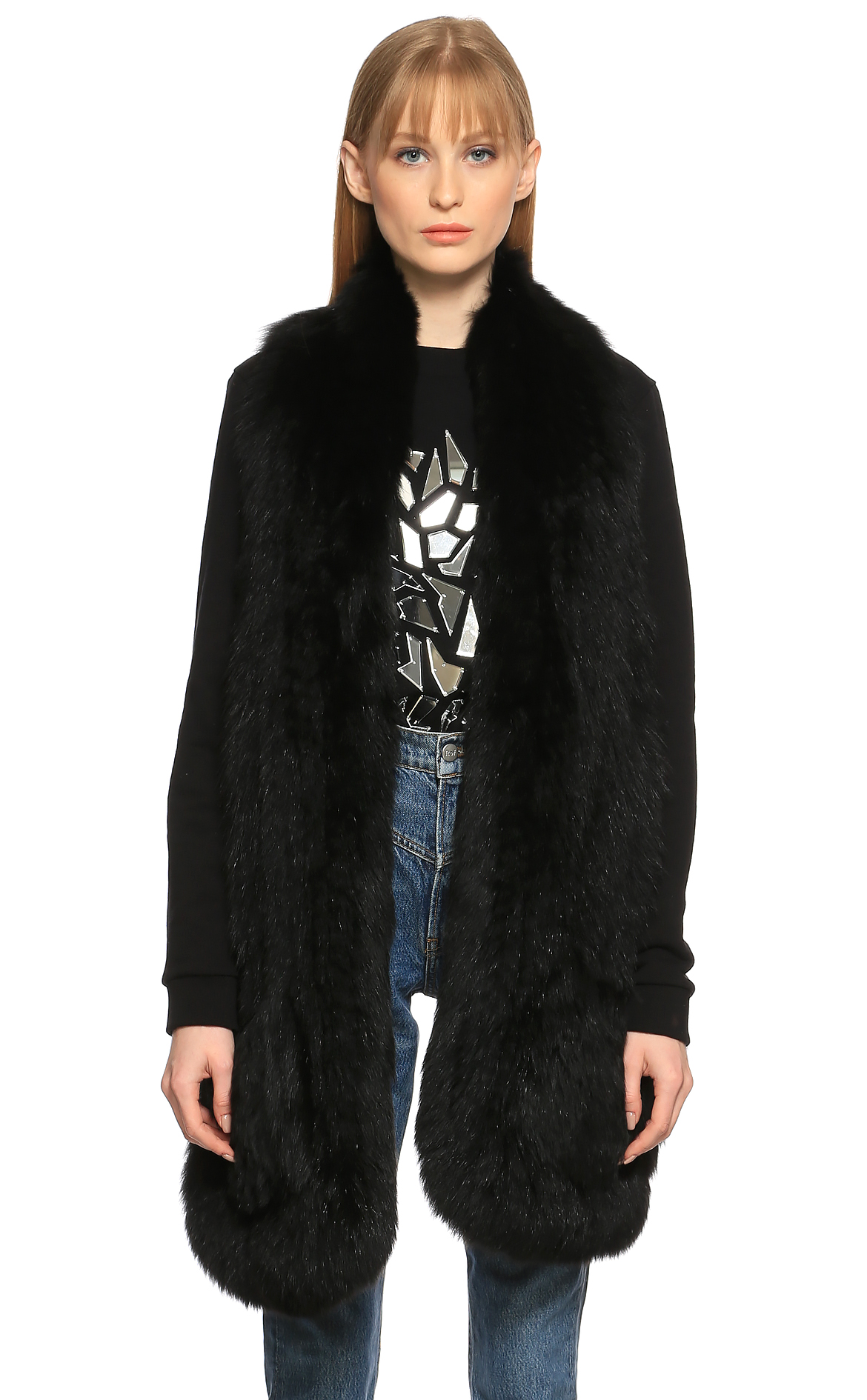 Michael Kors Collection-Michael Kors Collection Siyah Yelek