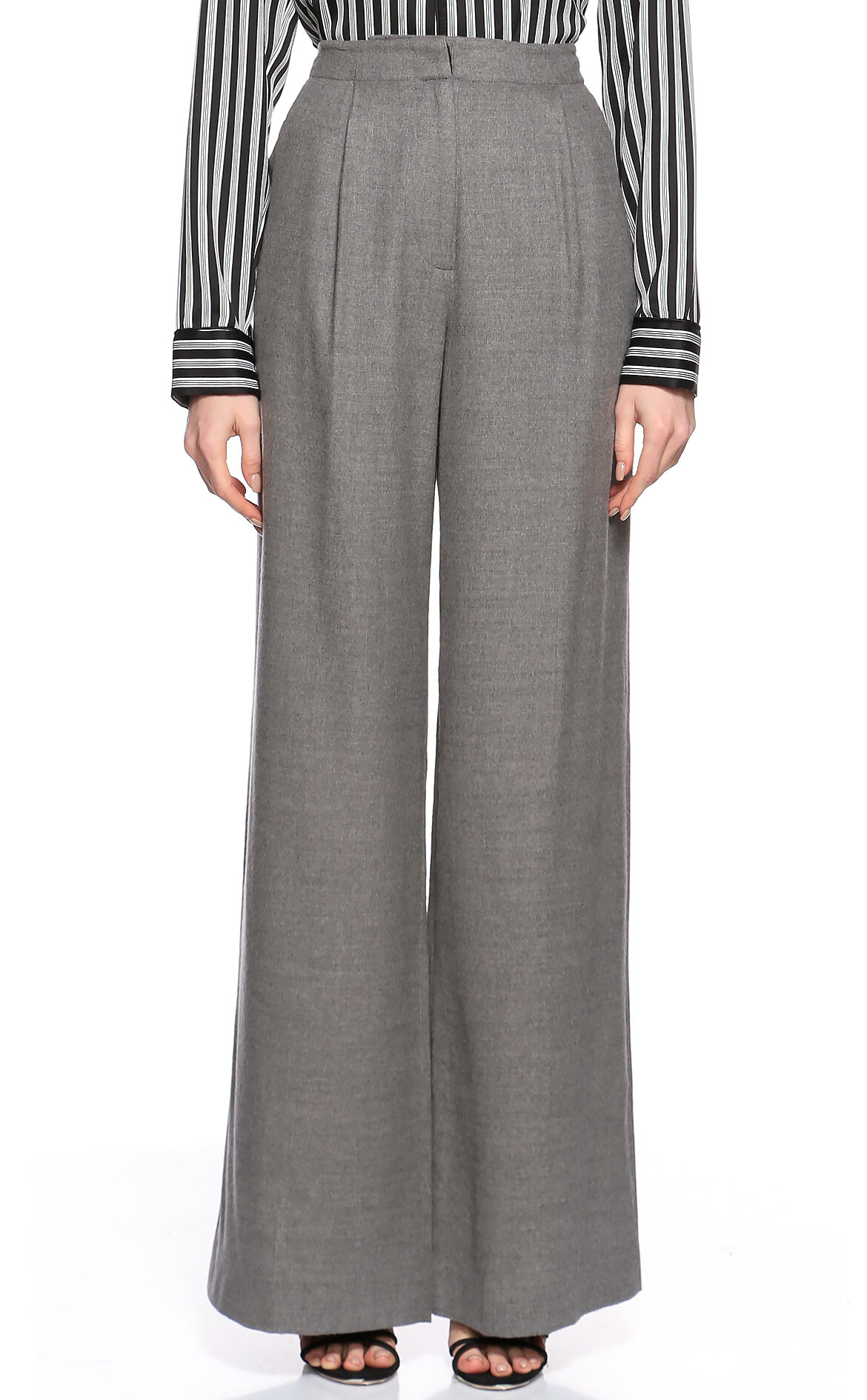 Elizabeth & James-Elizabeth & James Gri Pantolon