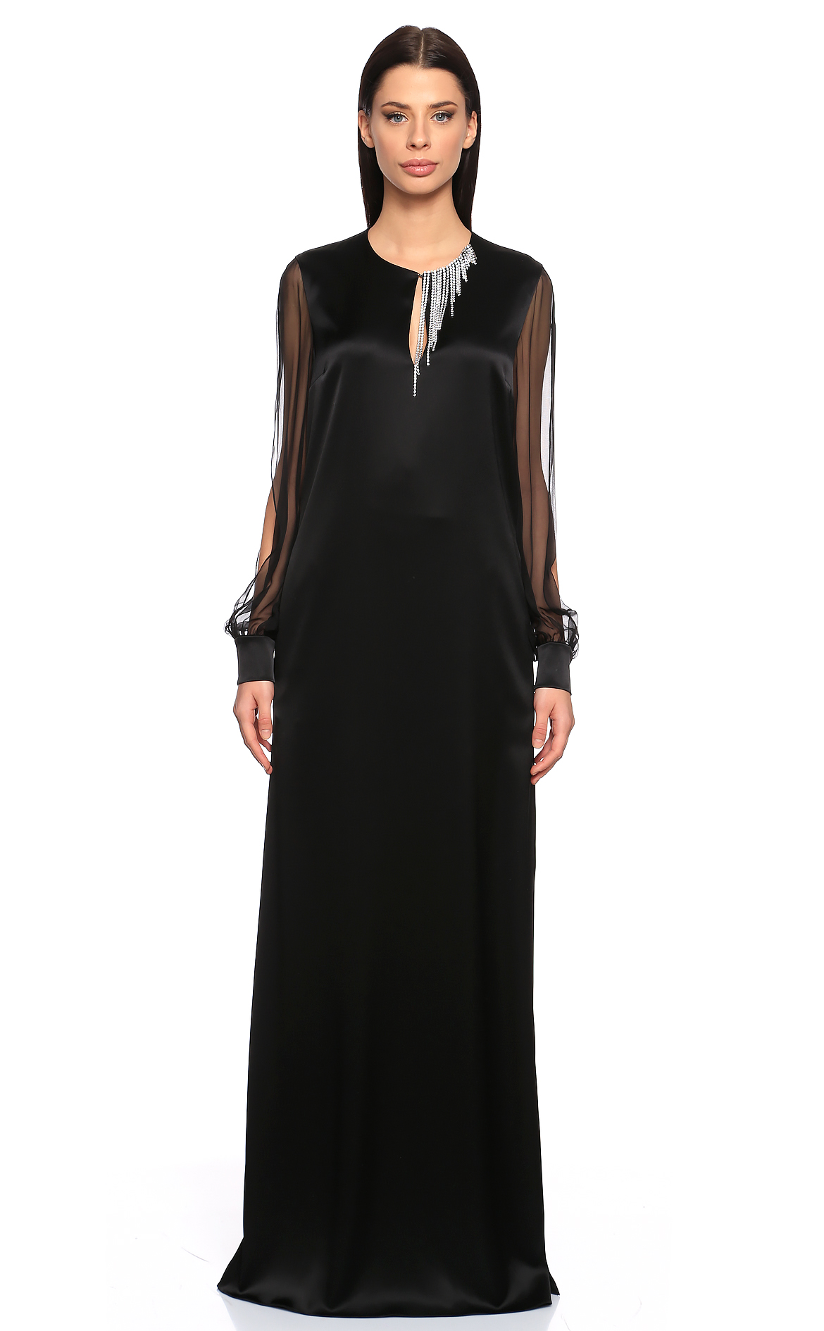 Lanvin-Lanvin Siyah Gece Elbisesi