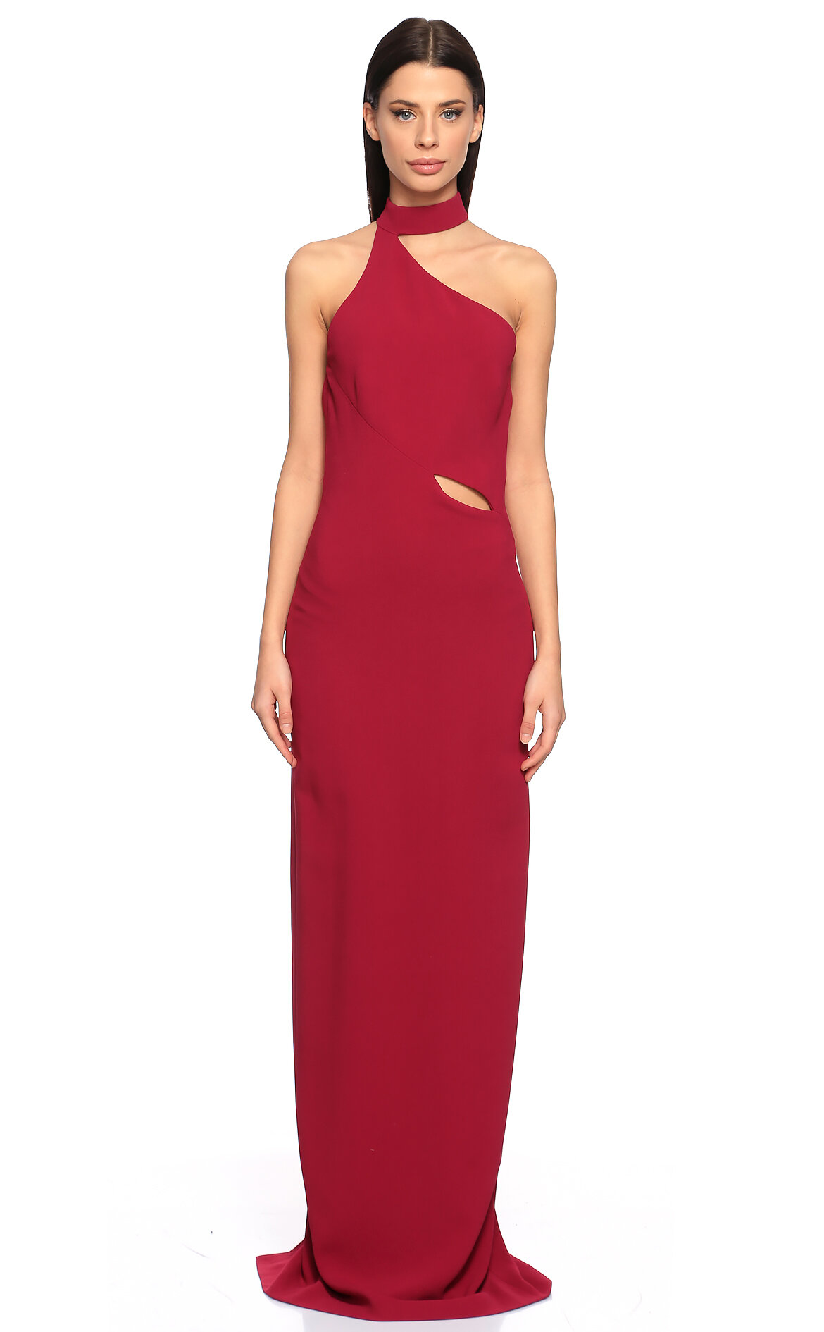 Brandon Maxwell-Brandon Maxwell Kırmızı Gece Elbisesi