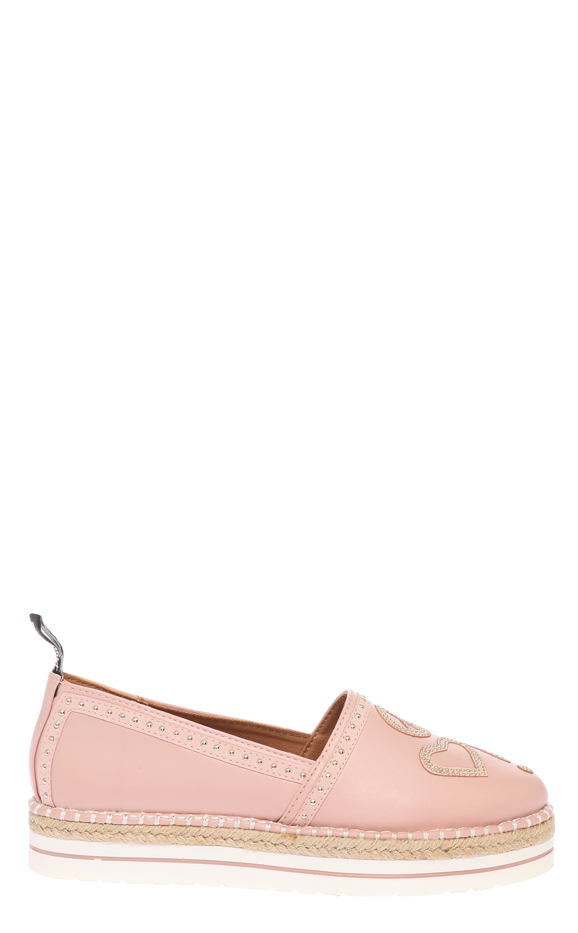 Love Moschino-Love Moschino Pembe Espadril