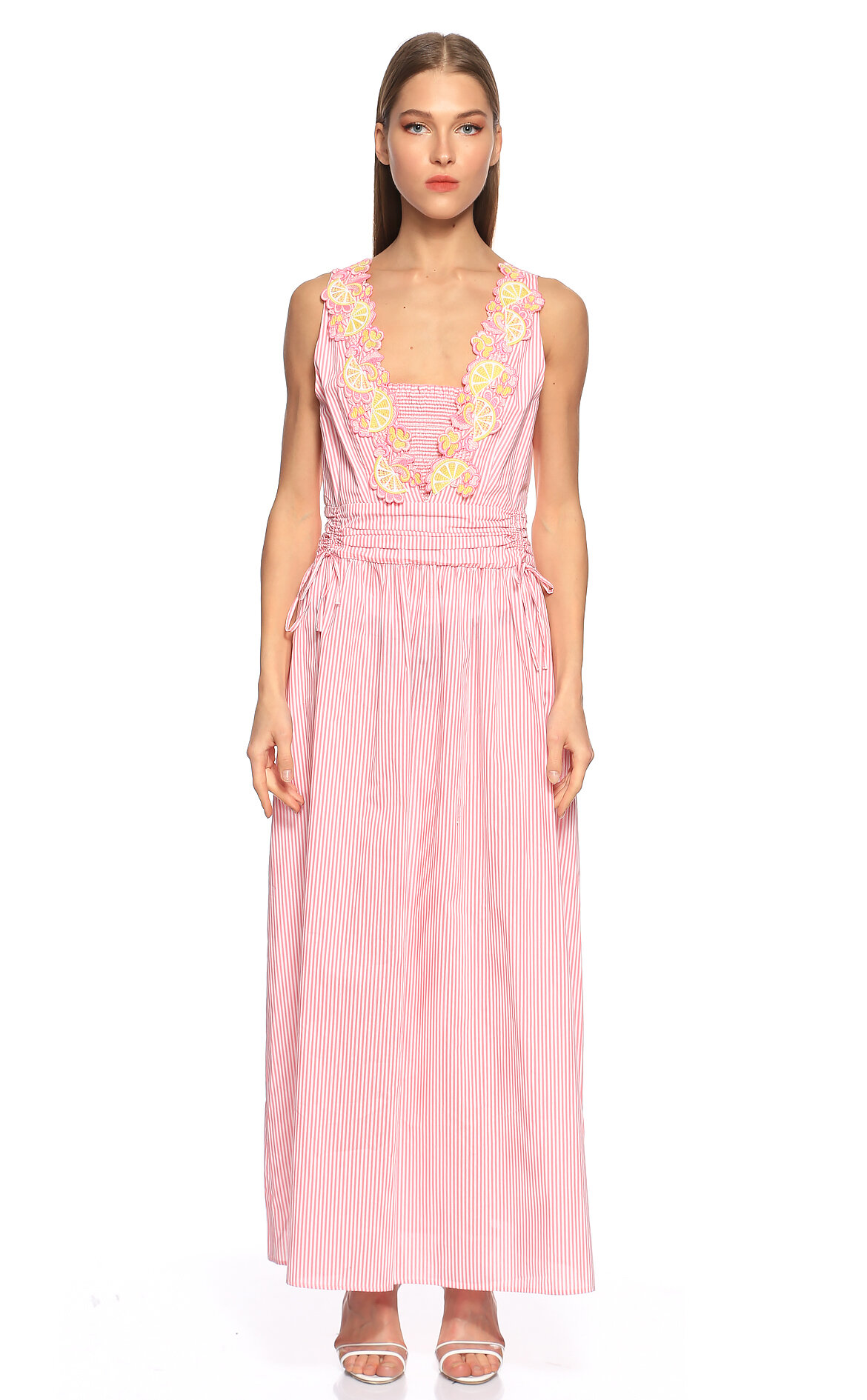 Boutique Moschino-Boutique Moschino Pembe Elbise