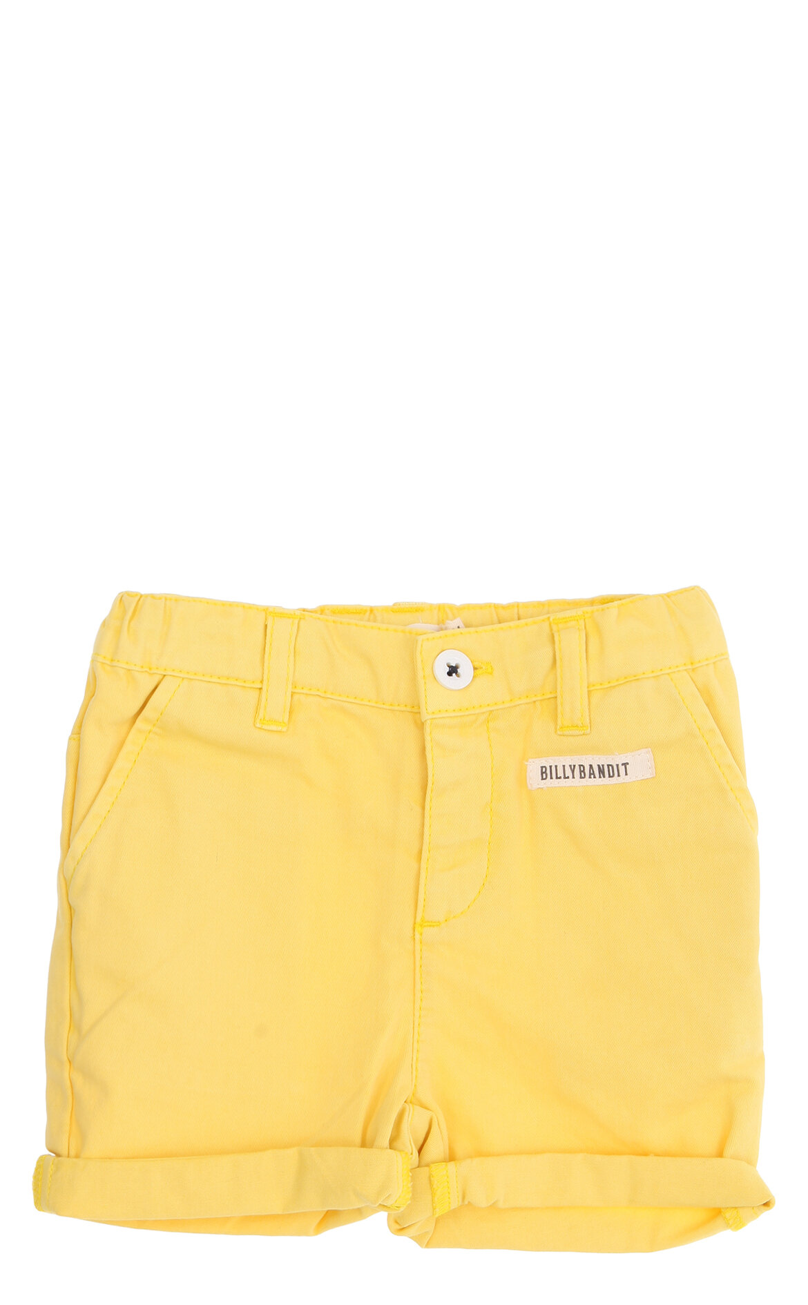 Billybandit-Billybandit Erkek Bebek Sarı Şort