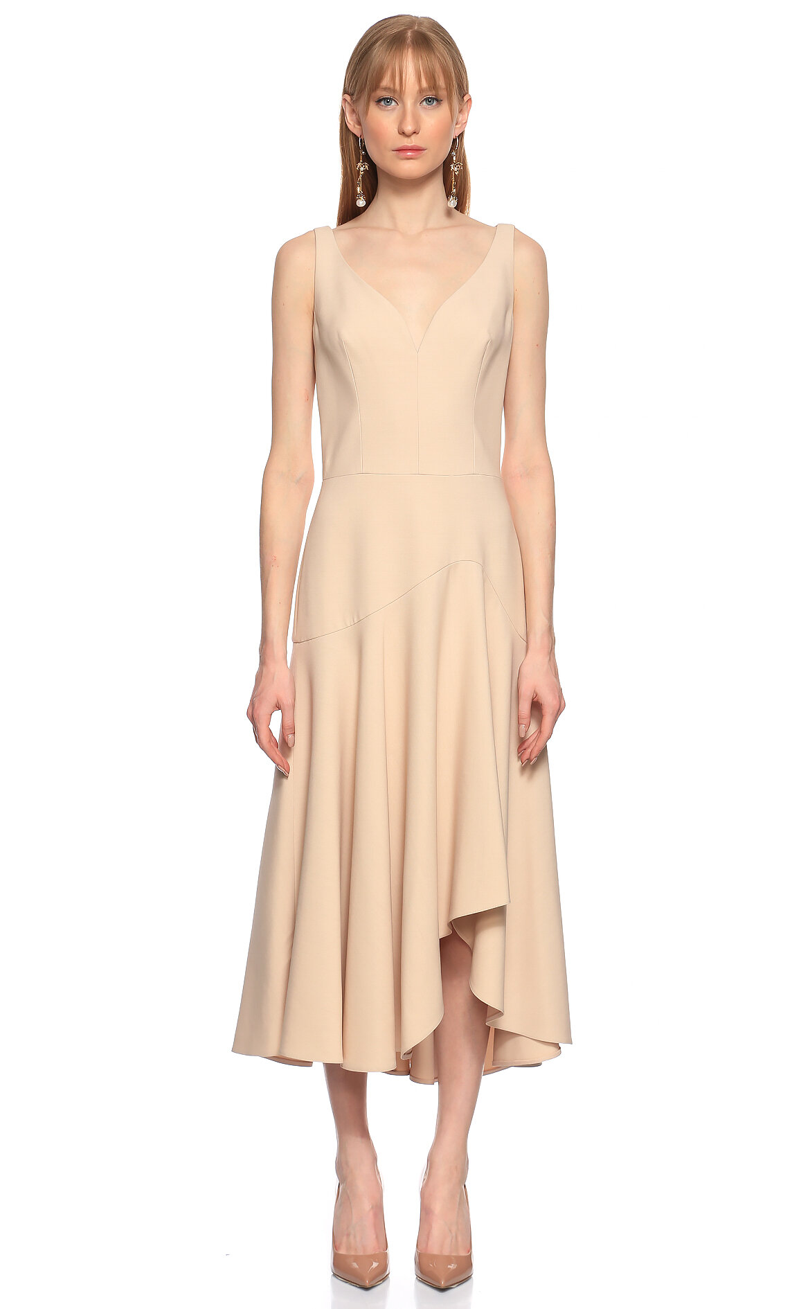 Alexander McQueen-Alexander McQueen Pudra Rengi Elbise