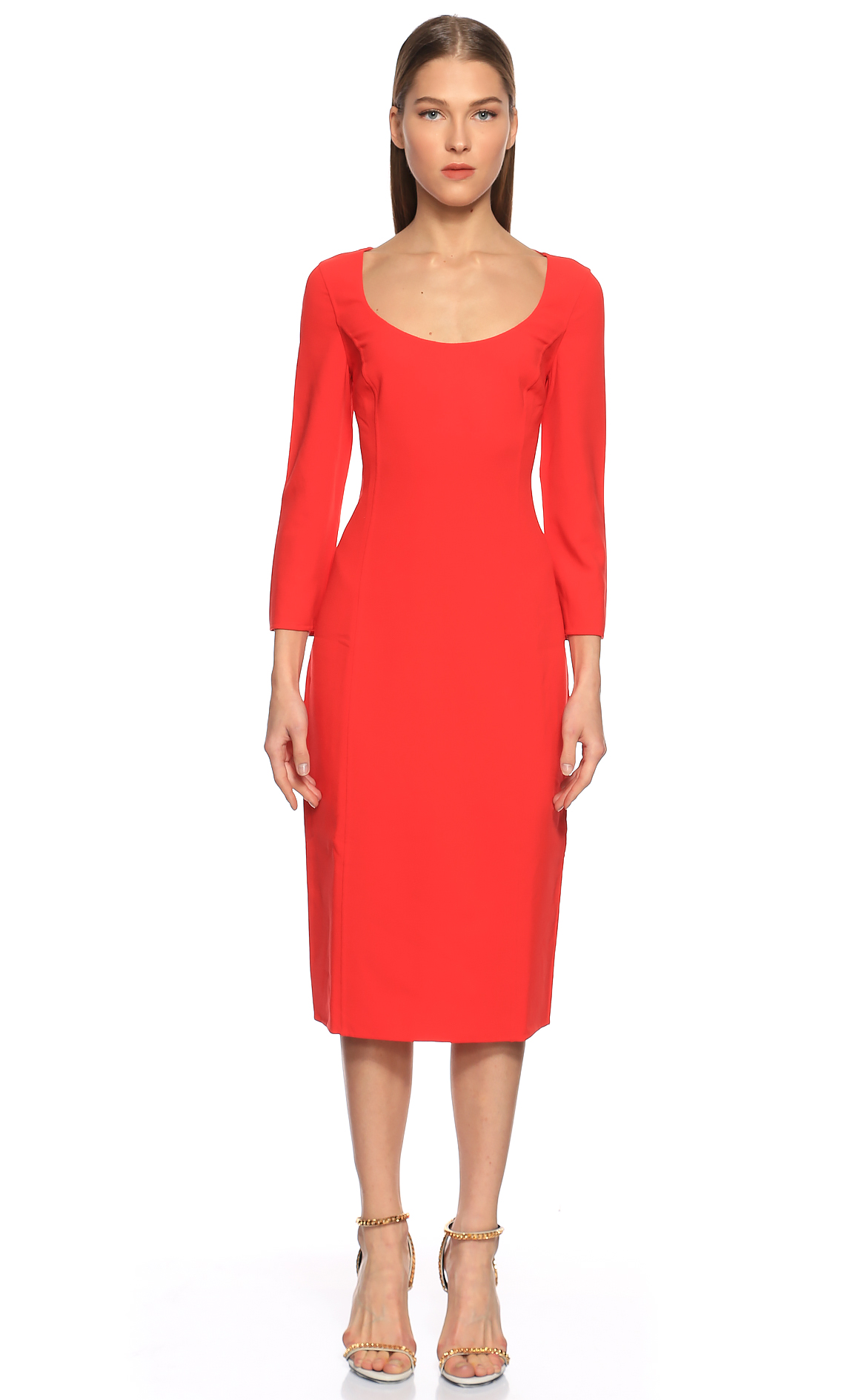 Michael Kors Collection-Michael Kors Collection Mercan Elbise