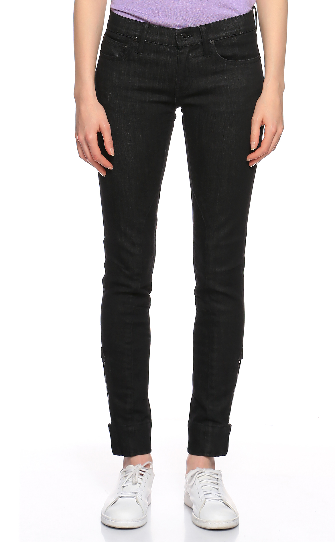 Ralph Lauren Blue Label-Ralph Lauren Blue Label Jean Siyah Pantolon