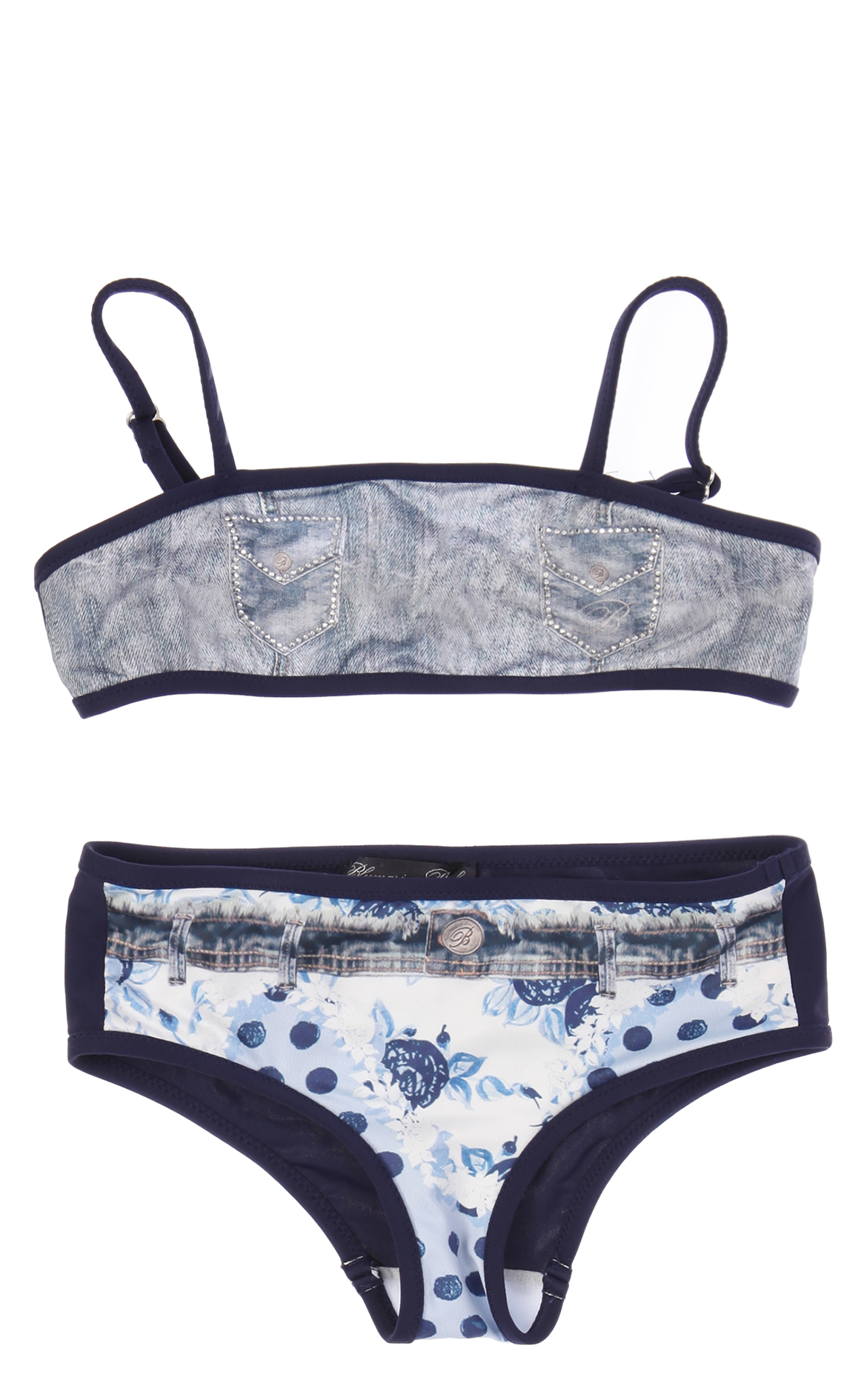 Miss Blumarine Kız Çocuk Bikini MSBCU55280104-MULTI - Brandroom