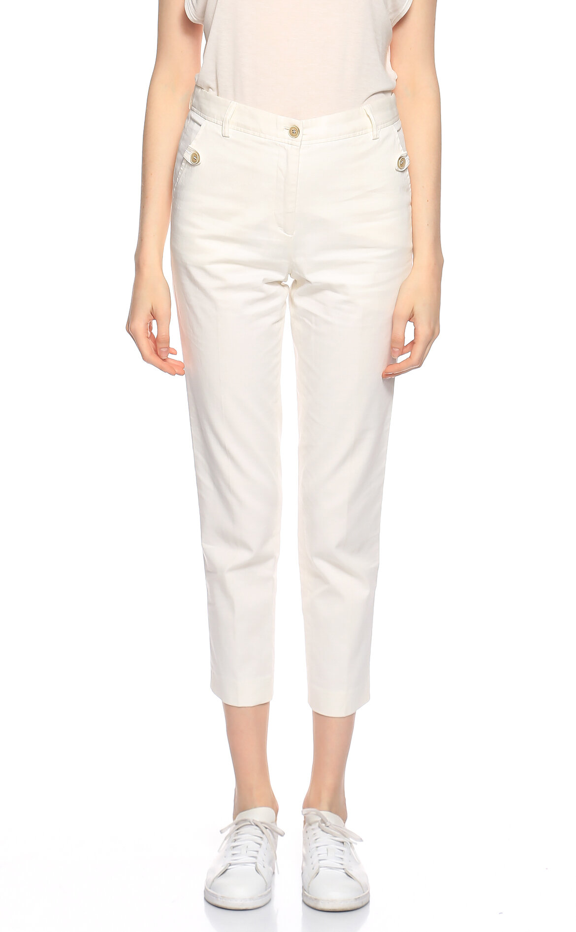 Gerard Darel-Gerard Darel Beyaz Pantolon