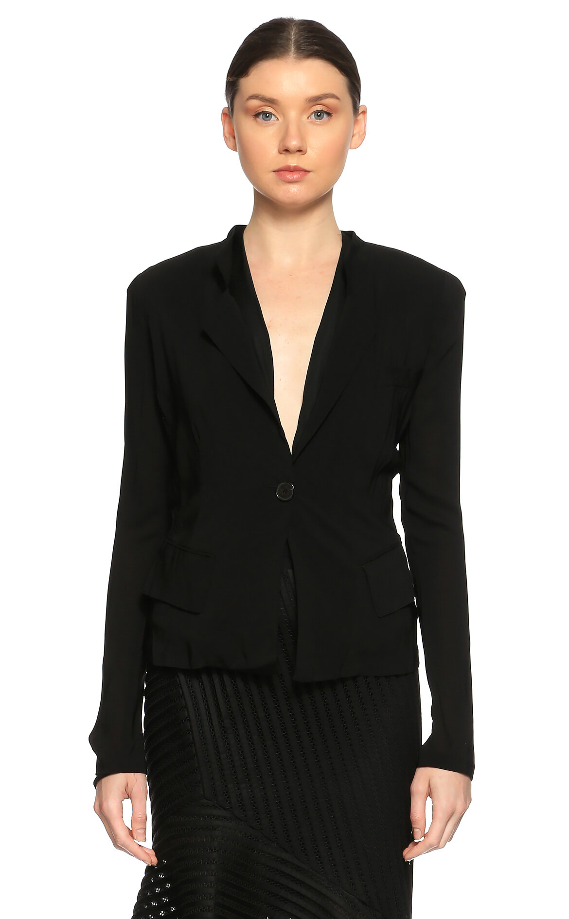 Donna Karan-Donna Karan Siyah Ceket