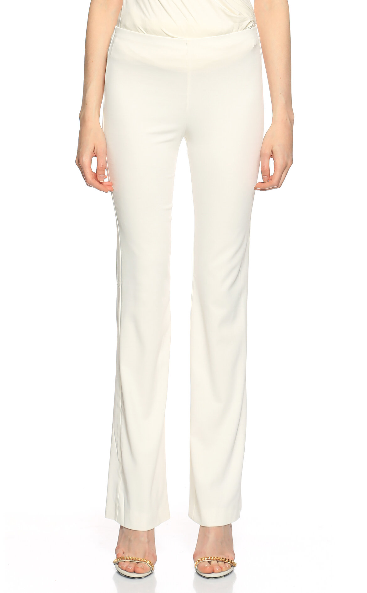 Donna Karan-Donna Karan Ekru Pantolon