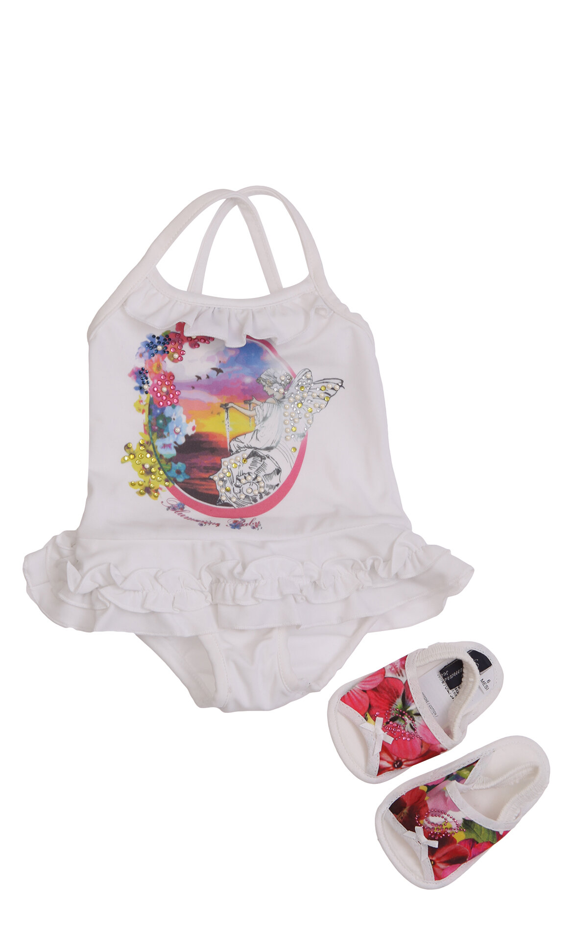 Miss Blumarine-Miss Blumarine  Kız Çocuk  Tulum&Terlik Set