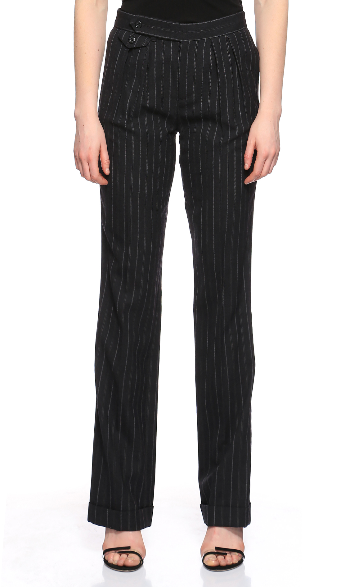 Ralph Lauren Blue Label-Ralph Lauren Blue Label Siyah Pantolon