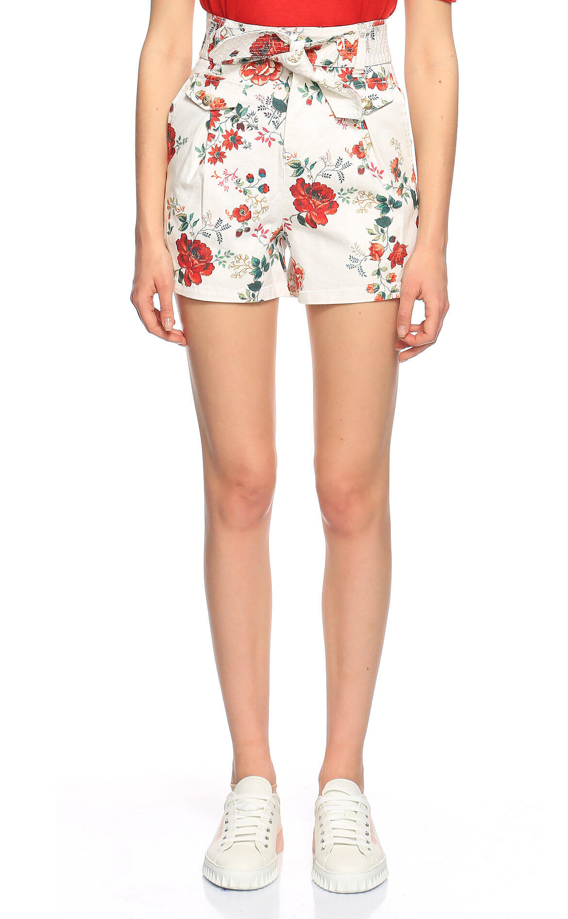 Maje-Maje Beyaz Şort