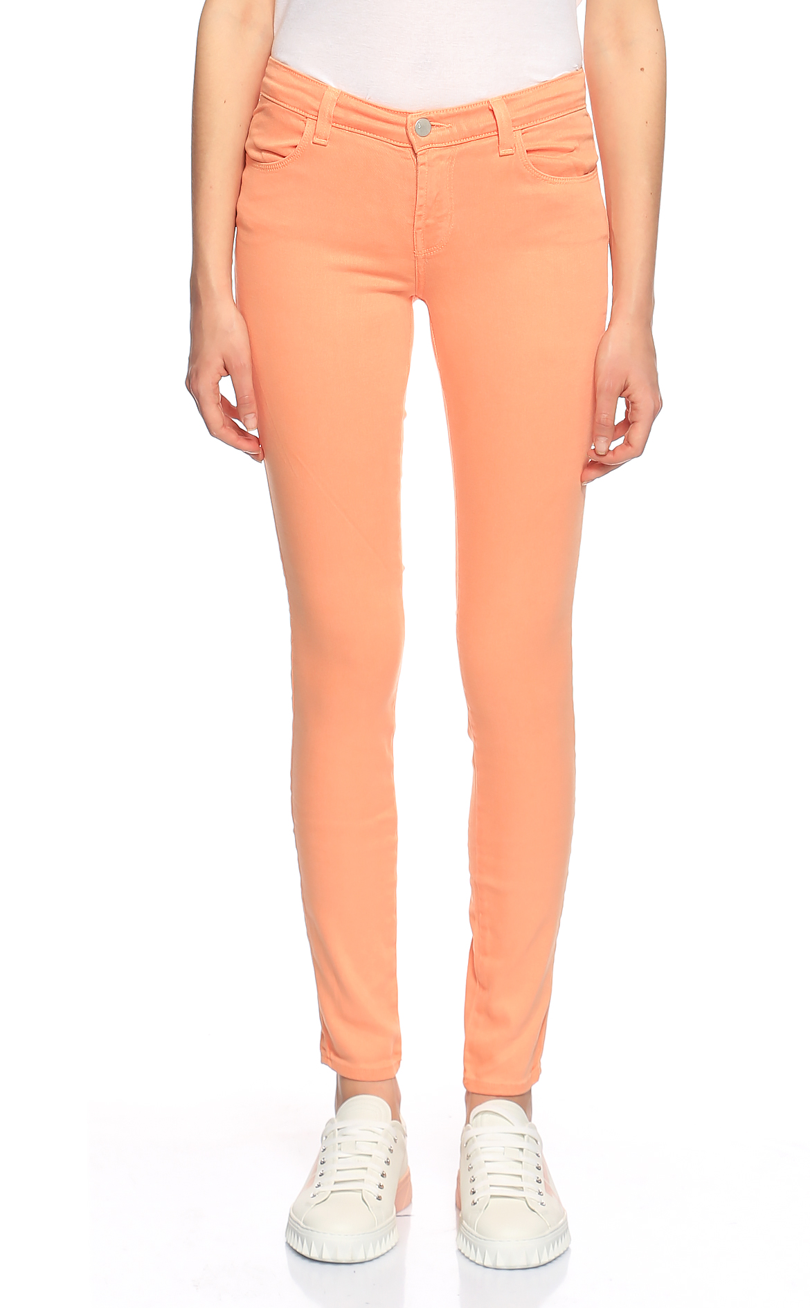 J Brand-J Brand Turuncu Jean Pantolon