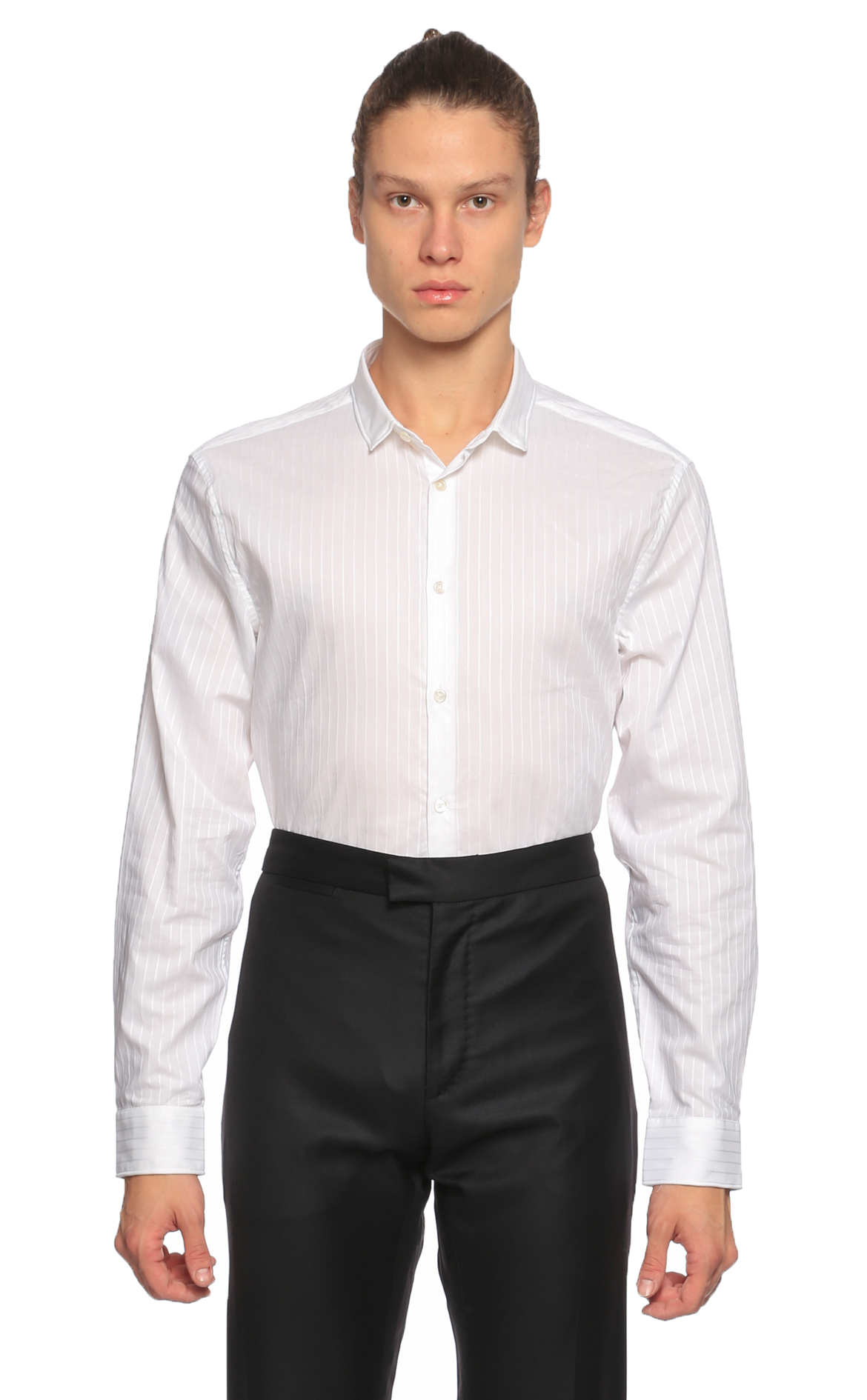 John Varvatos-John Varvatos Beyaz Gömlek