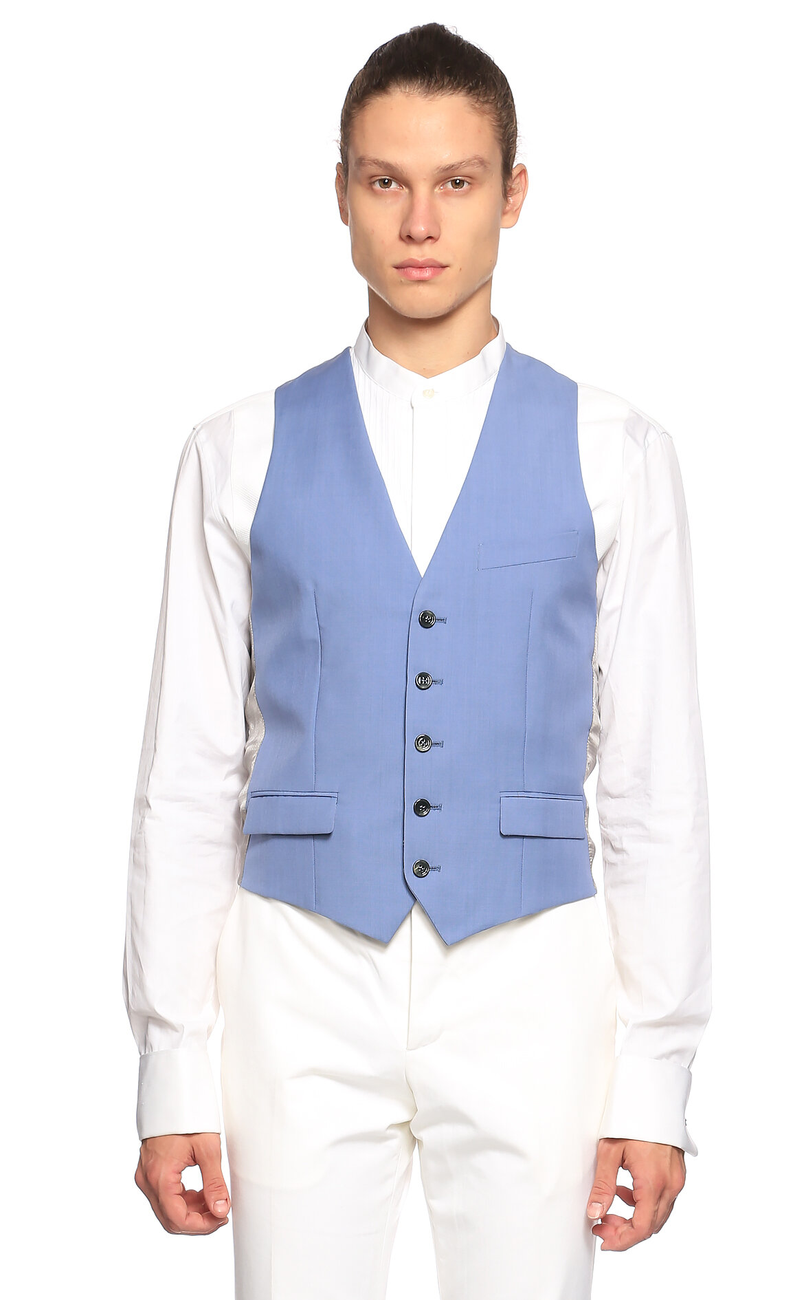 Alexander McQueen-Alexander McQueen Mavi Yelek