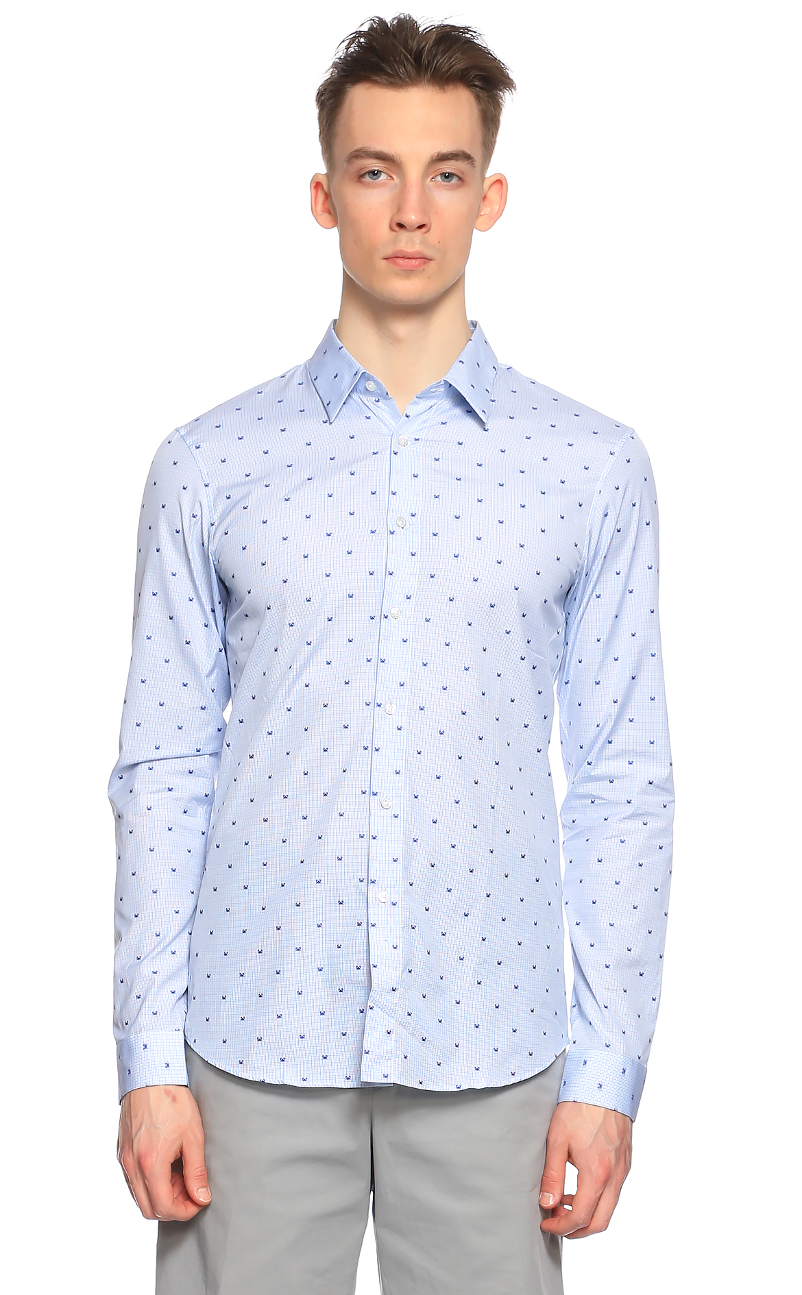 Jil Sander-Jil Sander Mavi Gömlek