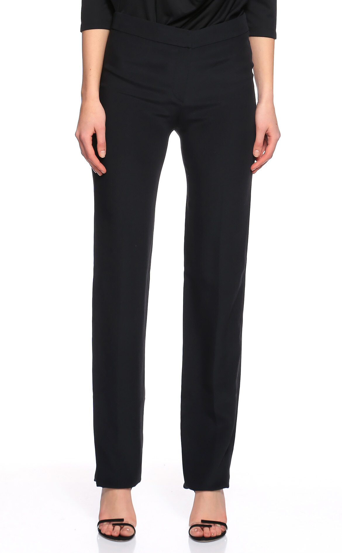 Armani Collezioni-Armani Collezioni Lacivert Pantolon