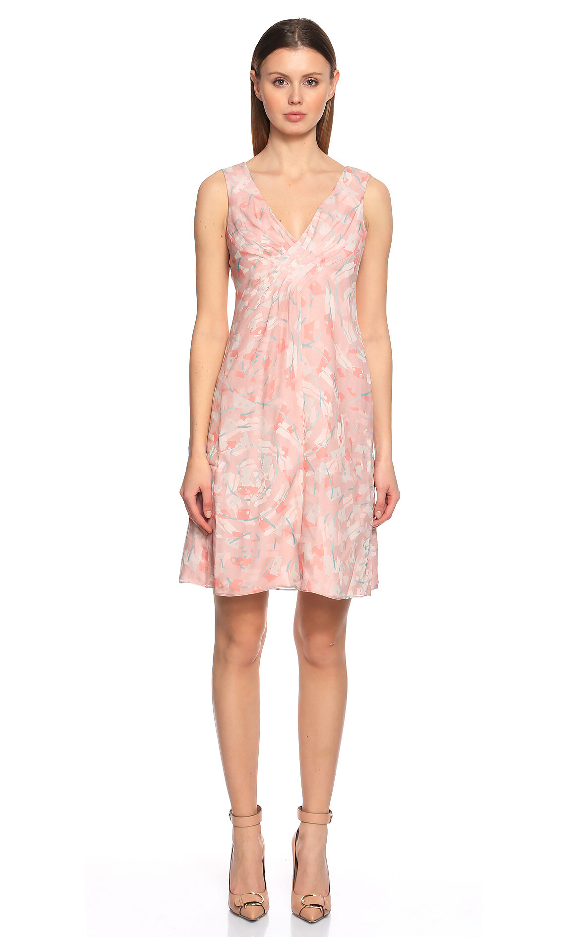 Armani Collezioni-Armani Collezioni Pembe Elbise