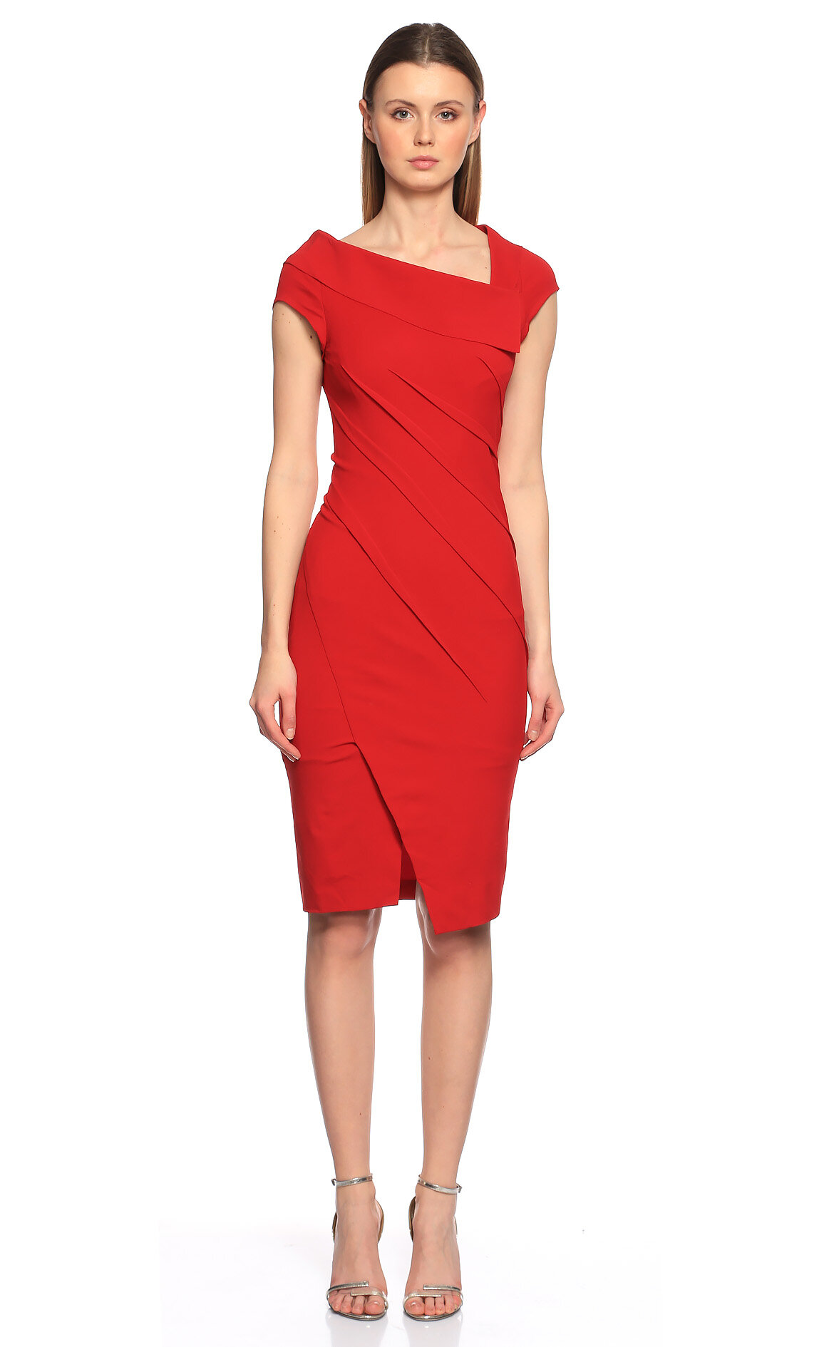 Donna Karan-Donna Karan Kırmızı Elbise