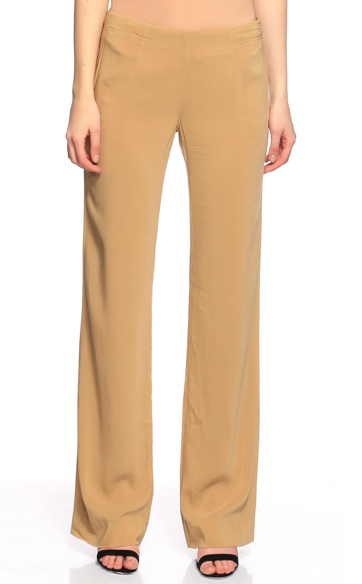 Donna Karan-Donna Karan Sarı Pantolon