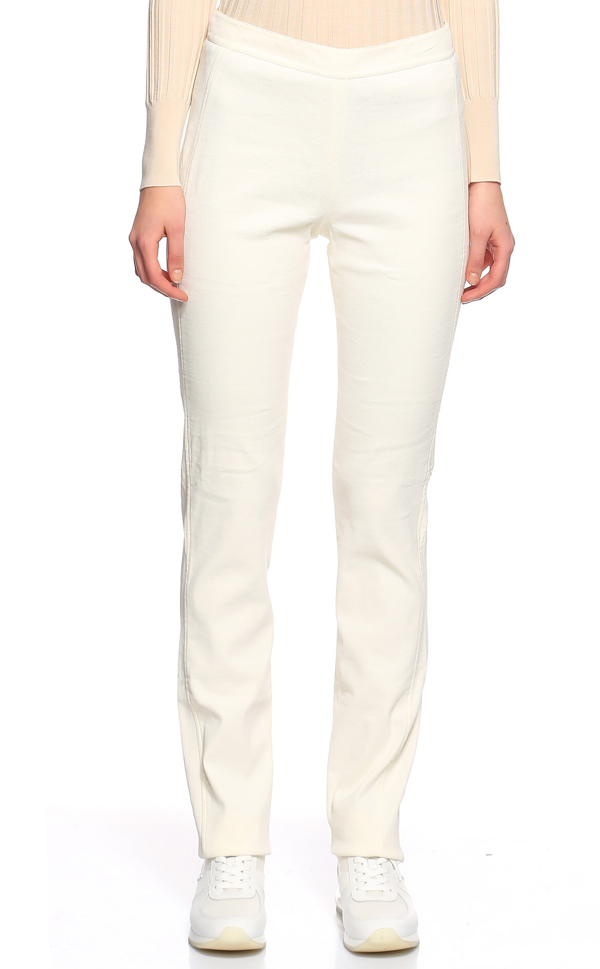 Donna Karan-Donna Karan Ekru Pantolon