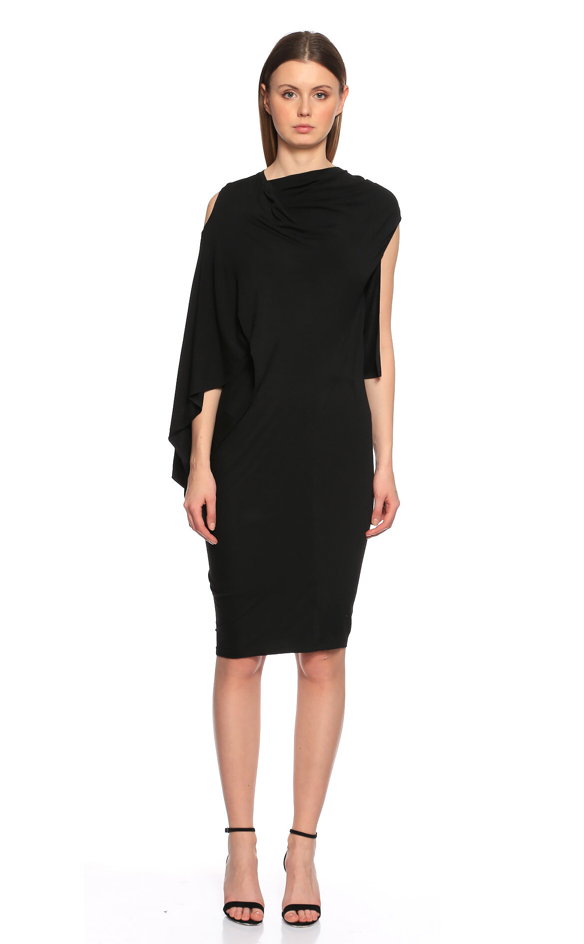 Donna Karan-Donna Karan Siyah Elbise