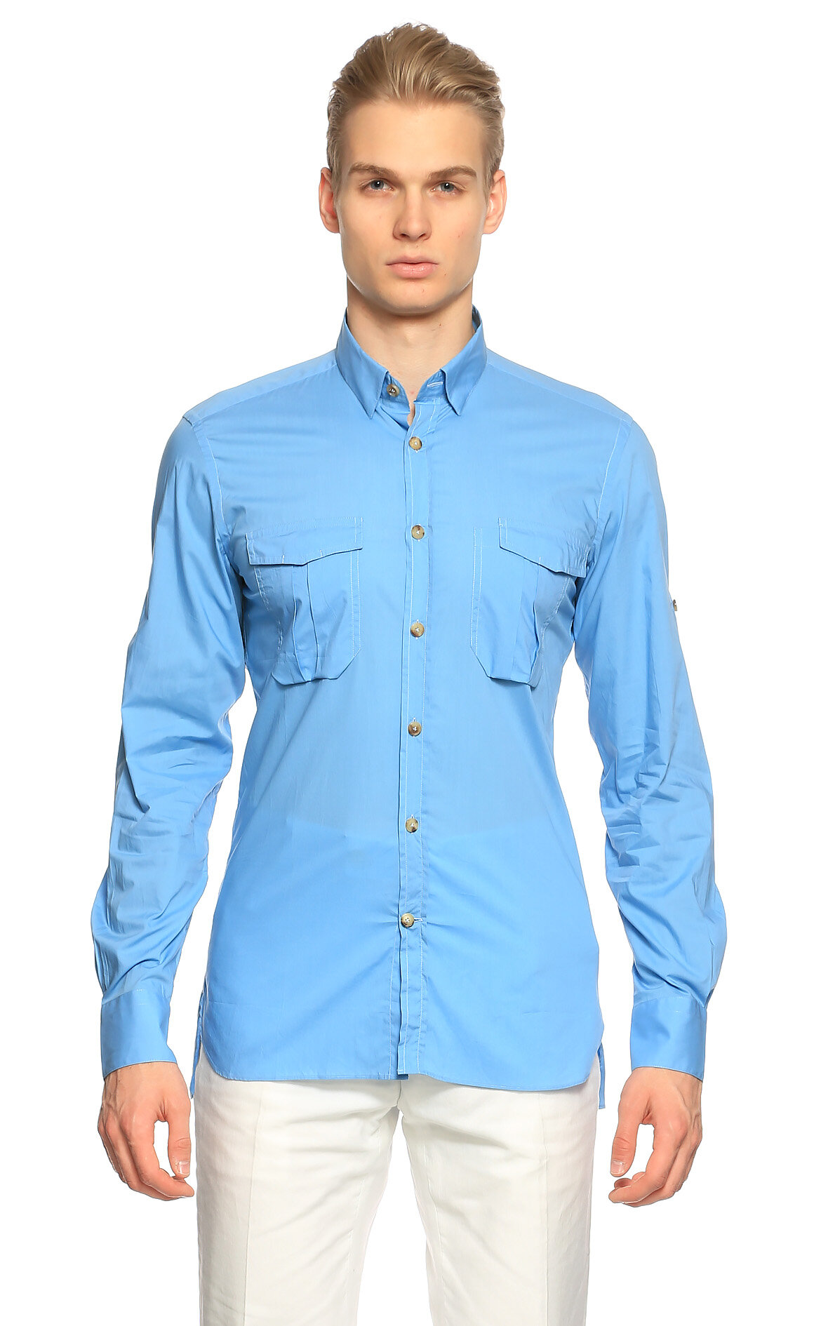 Lanvin-Lanvin Mavi Gömlek