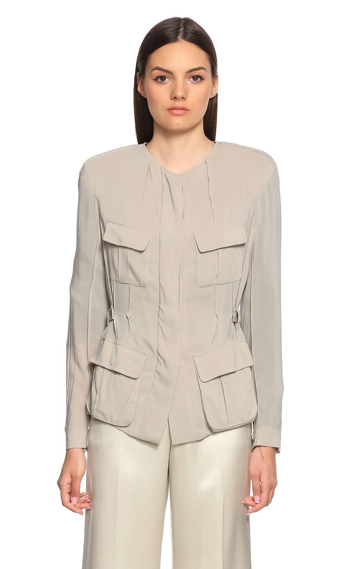 Donna Karan-Donna Karan Gri Ceket