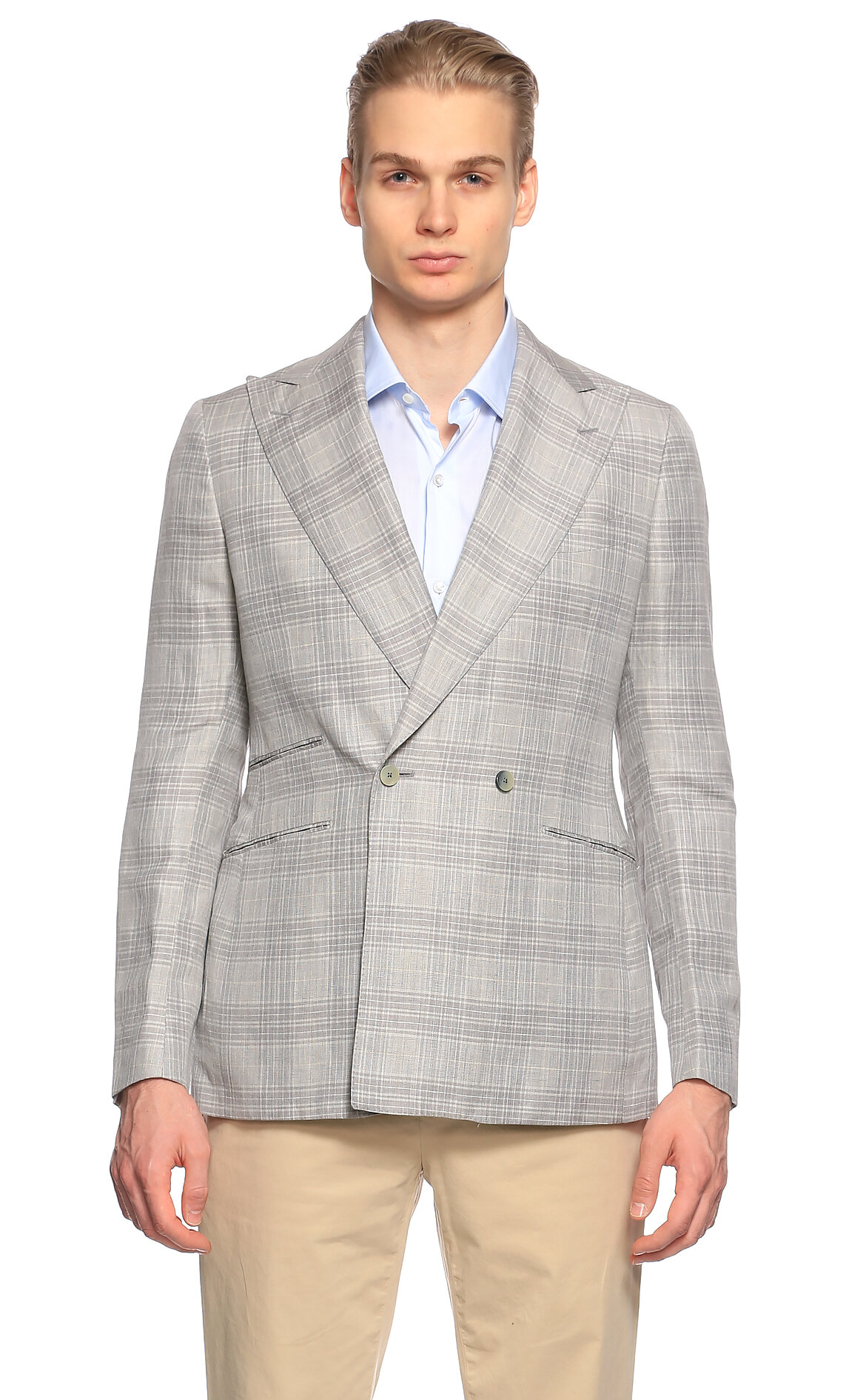 Boglioli-Boglioli Gri Ceket