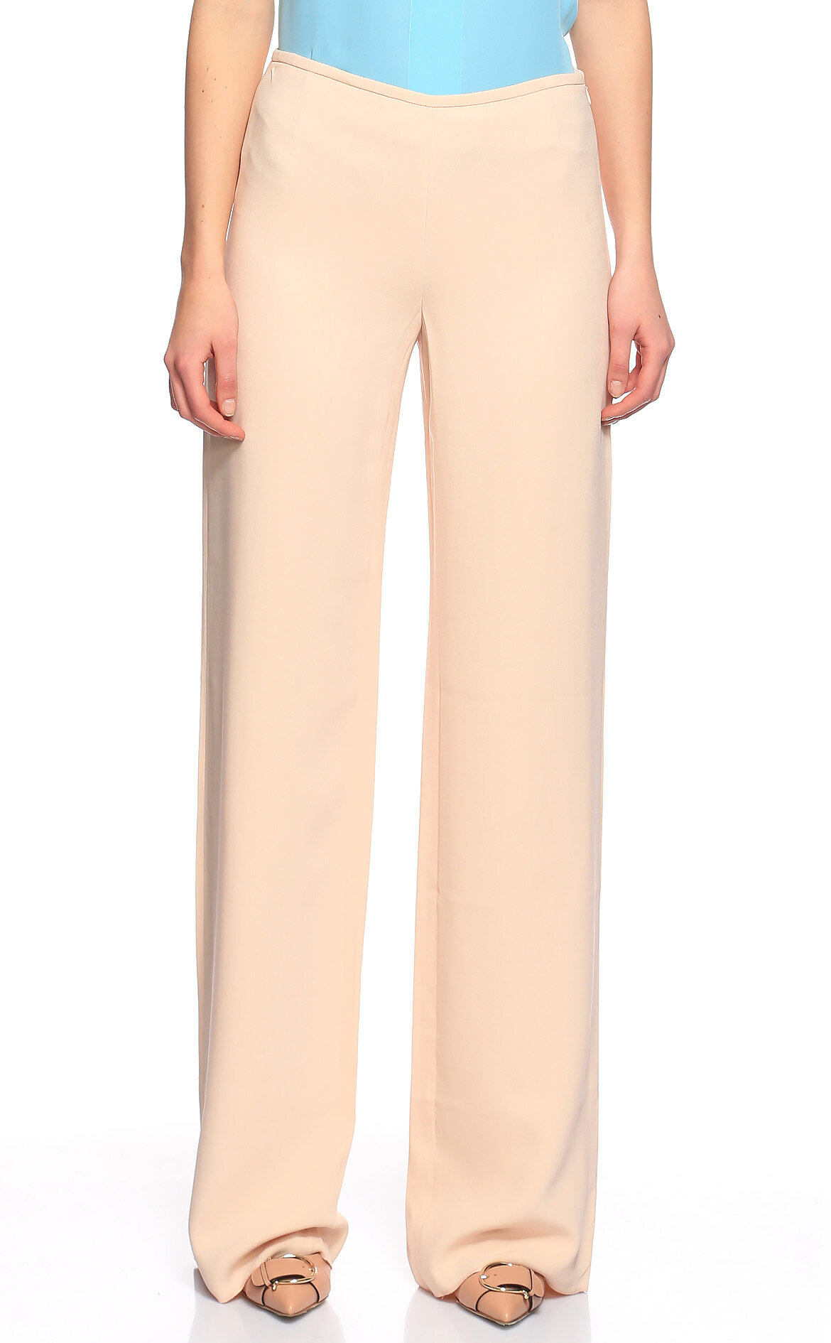 Armani Collezioni-Armani Collezioni Pembe Pantolon