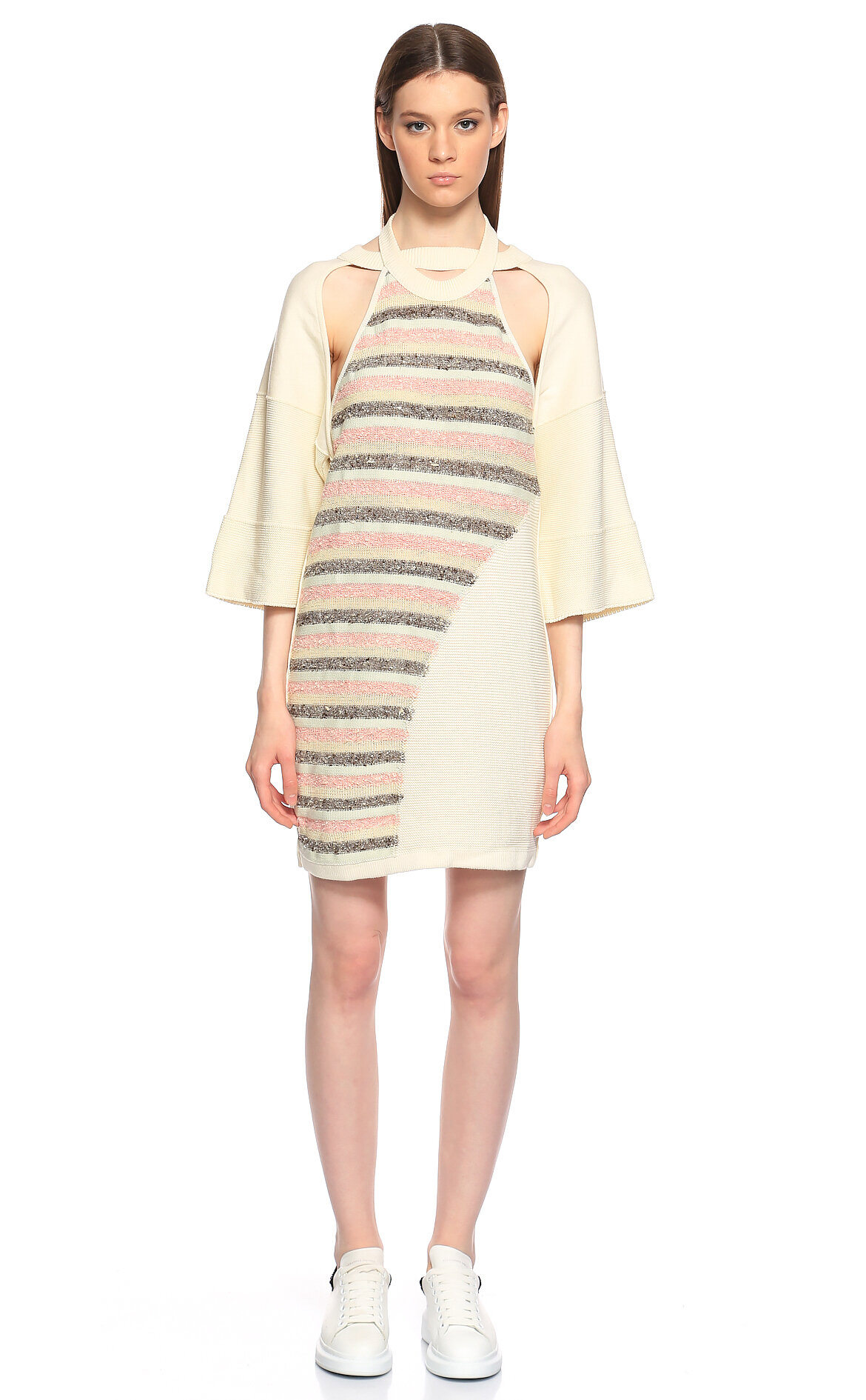 Sonia Rykiel-Sonia Rykiel Bej Elbise