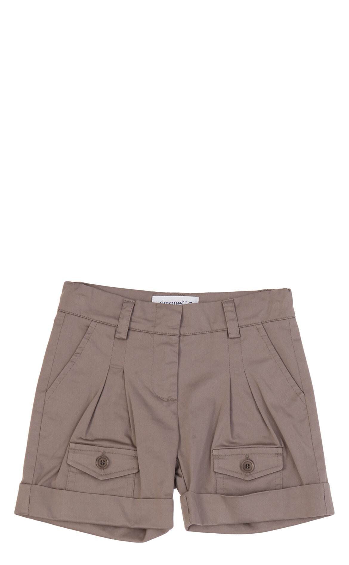 Simonetta-Simonetta Gri Şort