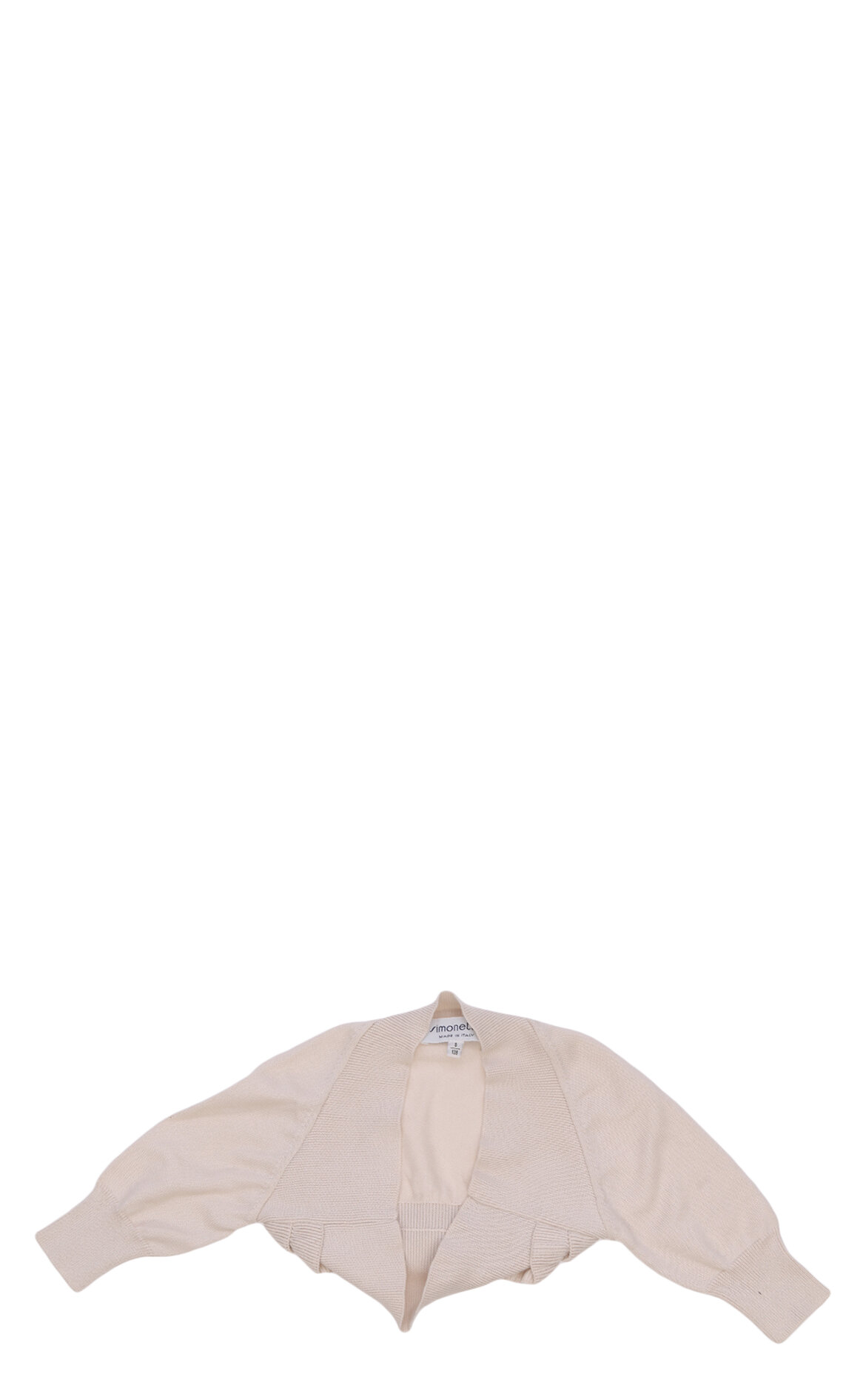 Simonetta-Simonetta Krem Rengi Bolero