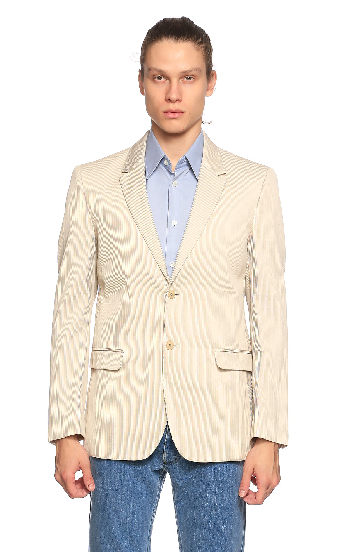 Calvin Klein-Calvin Klein Bej Ceket