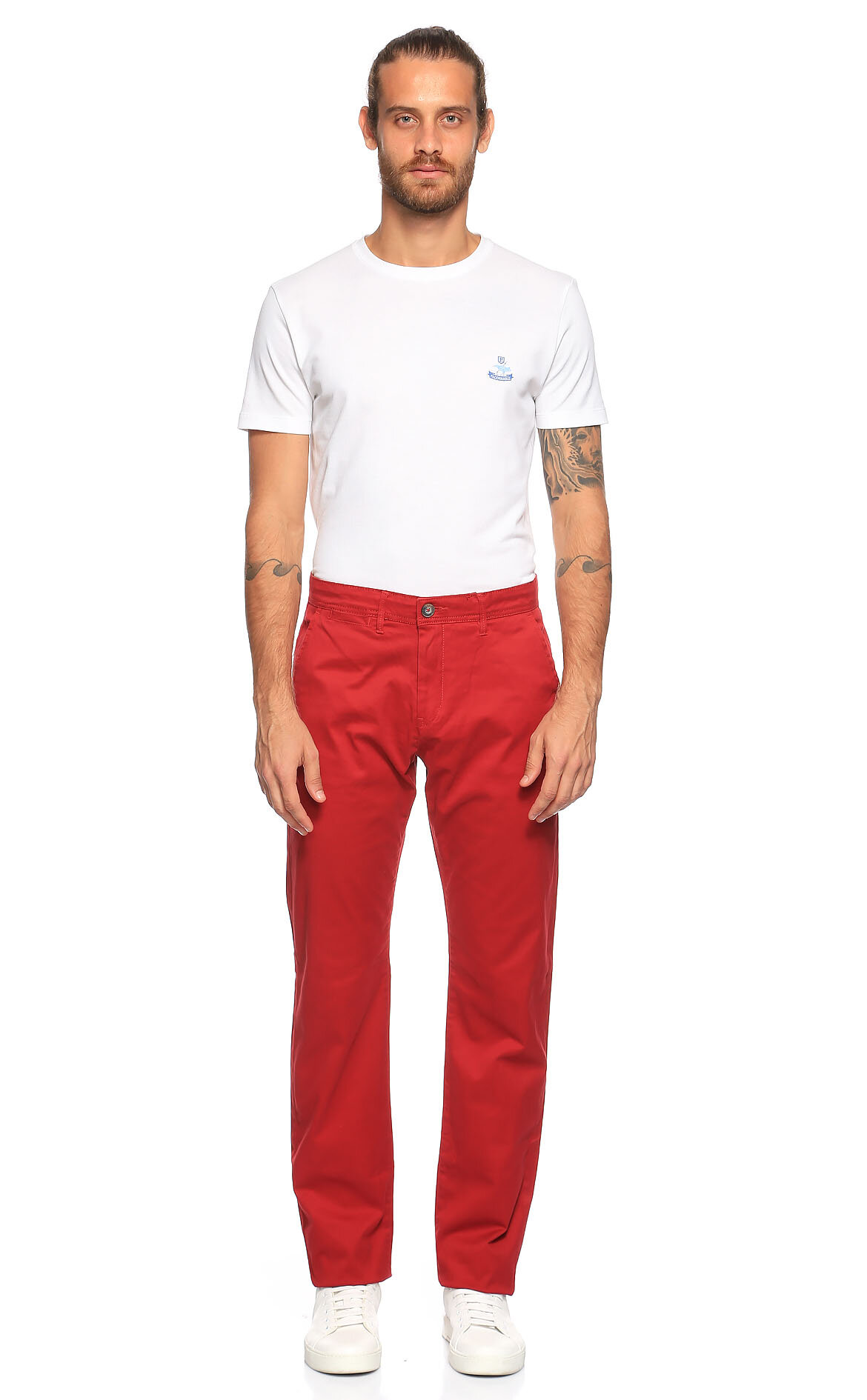 Casual Men-Casual Men Kırmızı Pantolon