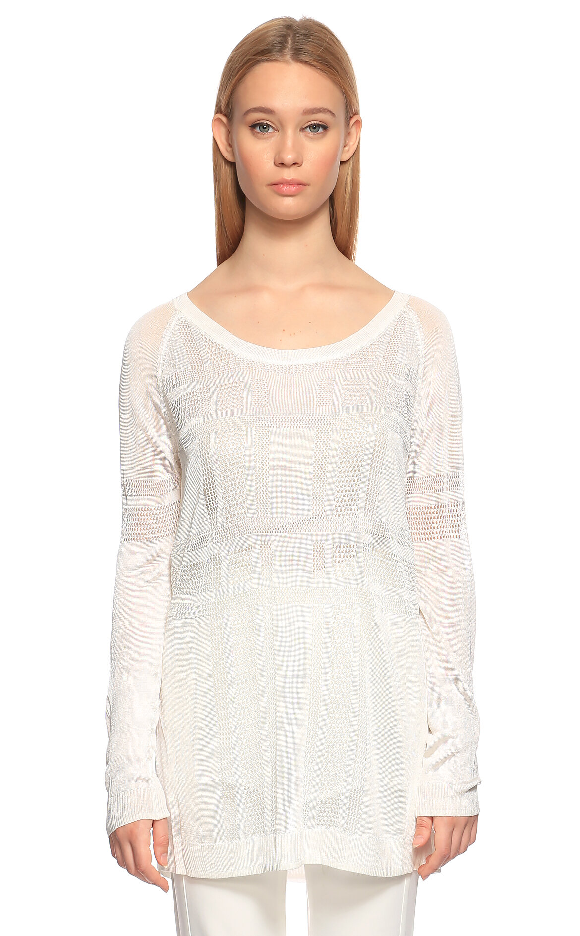 Philosophy Ferretti-Philosophy Ferretti Beyaz Triko