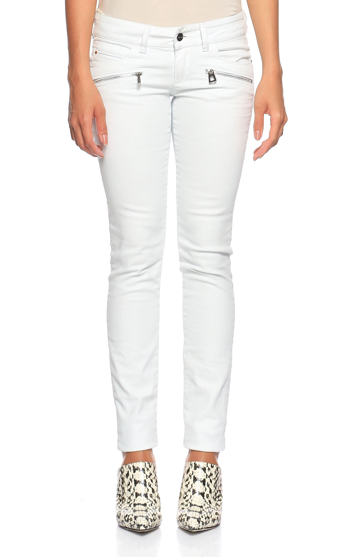 Barbara Bui-Barbara Bui Beyaz Jean Pantolon