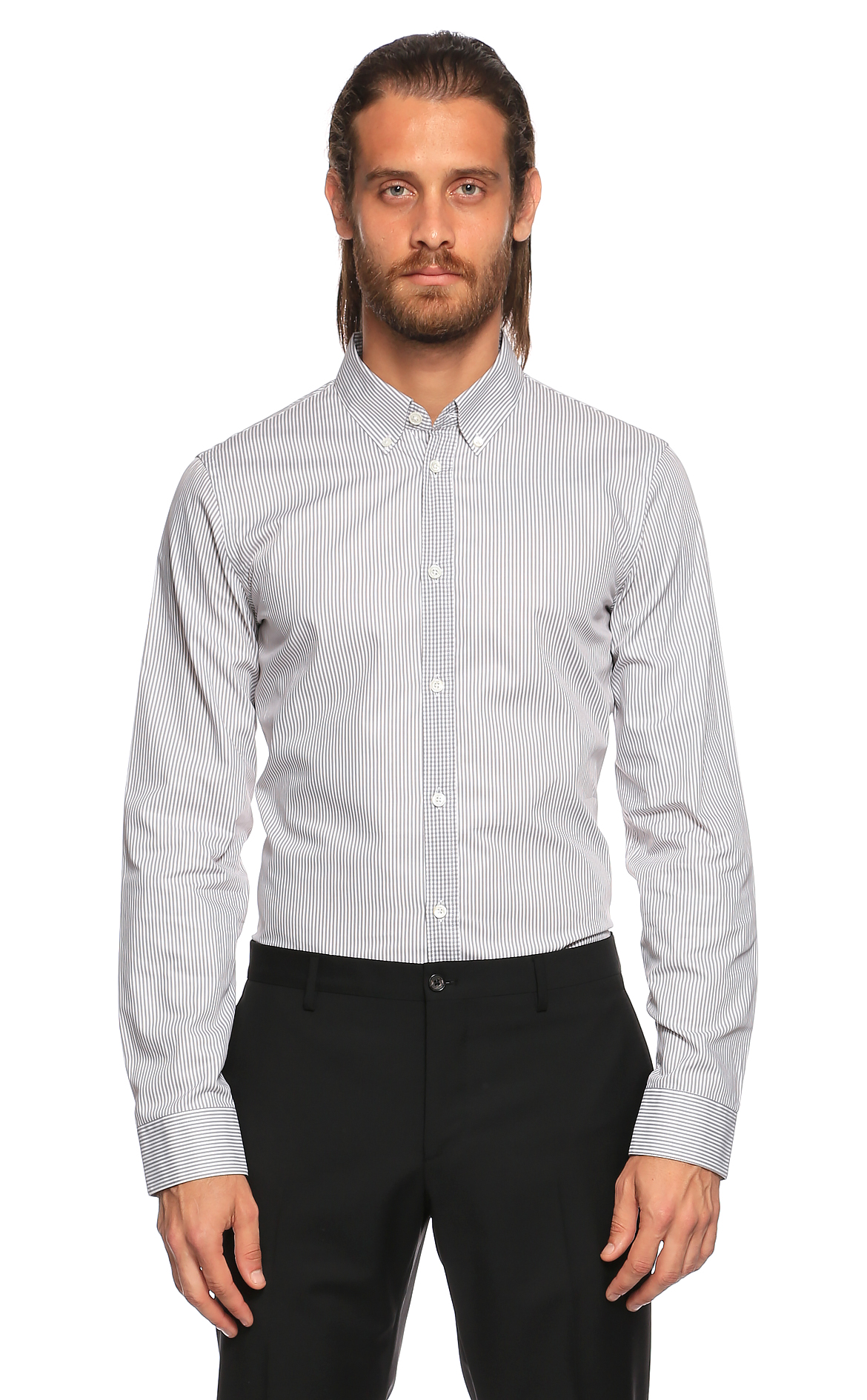 Victor & Rolf-Victor & Rolf Gri Gömlek