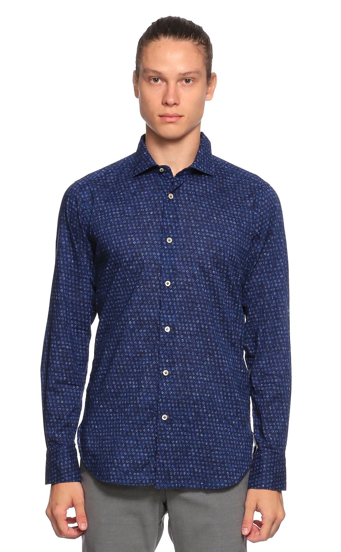 The Gigi Biglioli-The Gigi Biglioli Lacivert Gömlek